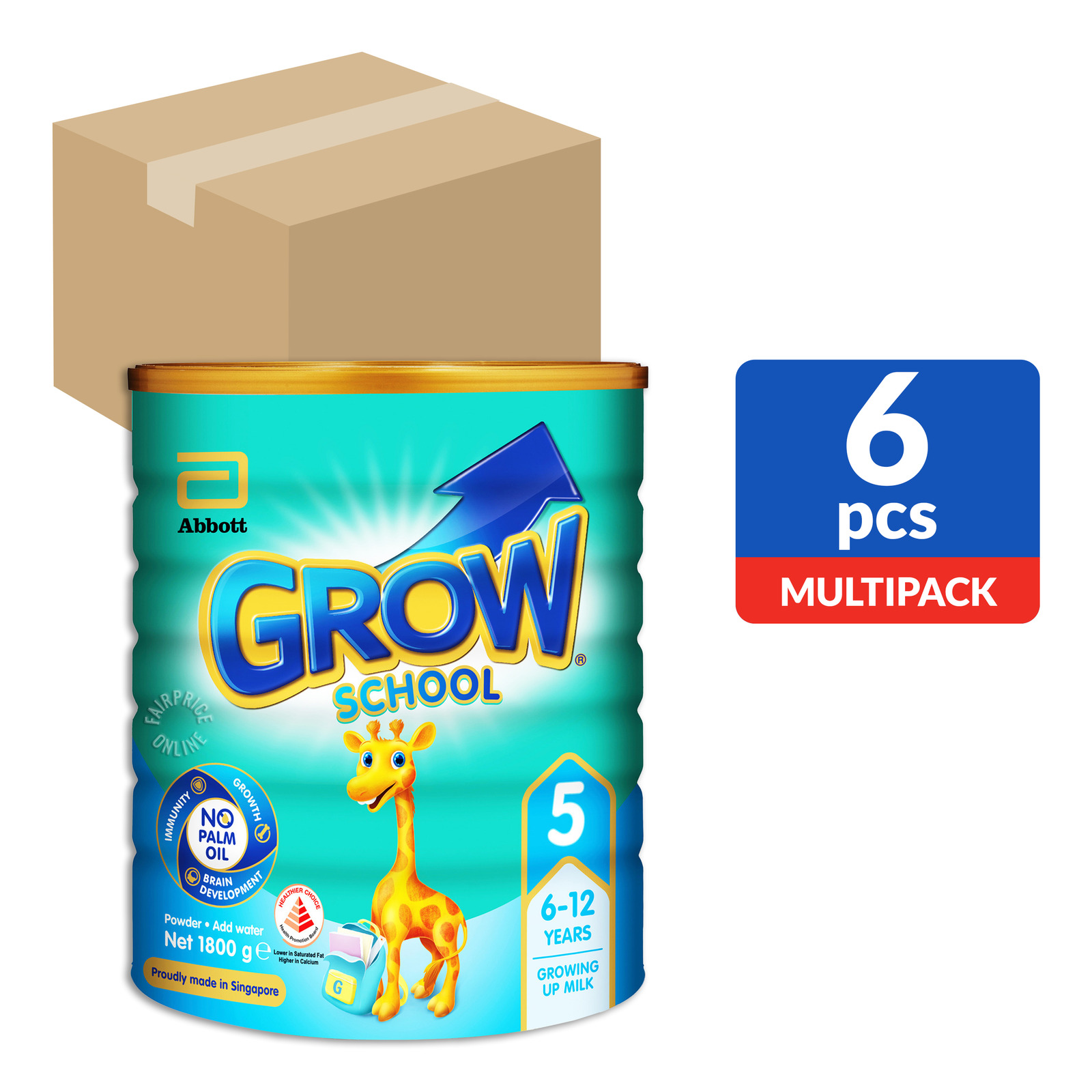 Abbott Grow School Milk Formula - 6 Years Onward | NTUC FairPrice