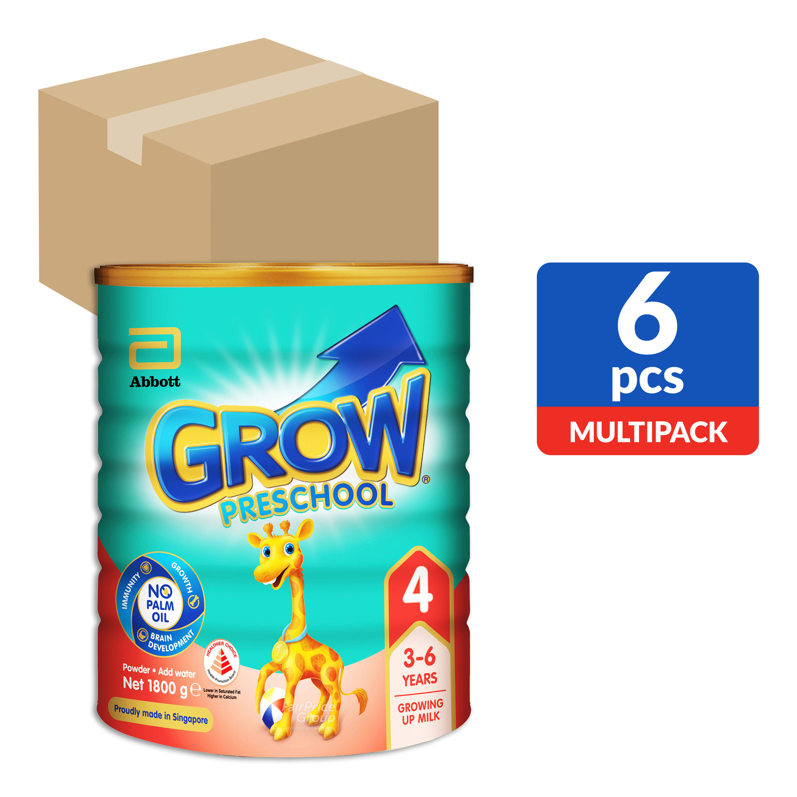Abbott Grow Preschool Milk Formula - 3 Years Onward | NTUC FairPrice