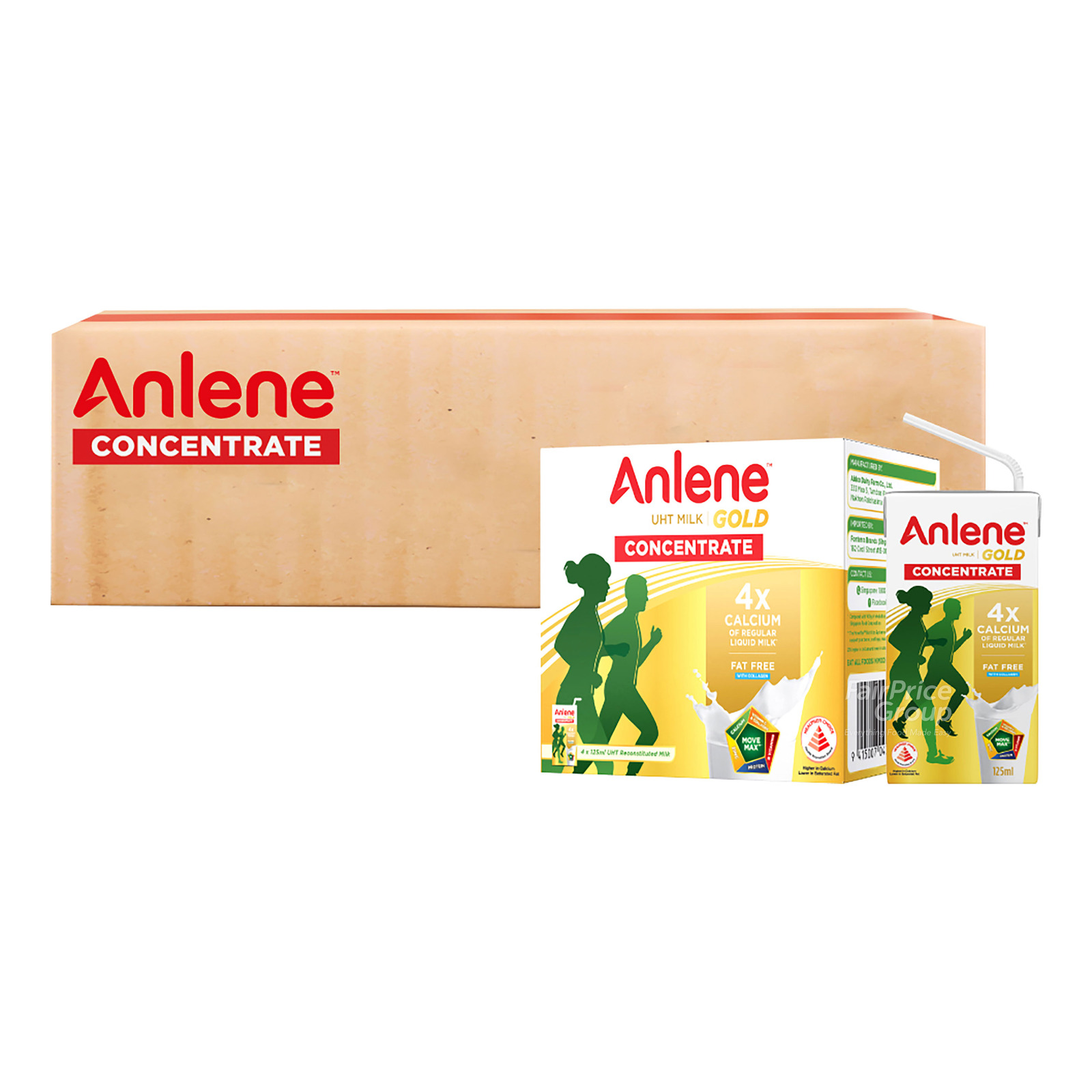 Anlene Gold Concentrate UHT Milk - Fat Free with Collagen | NTUC FairPrice