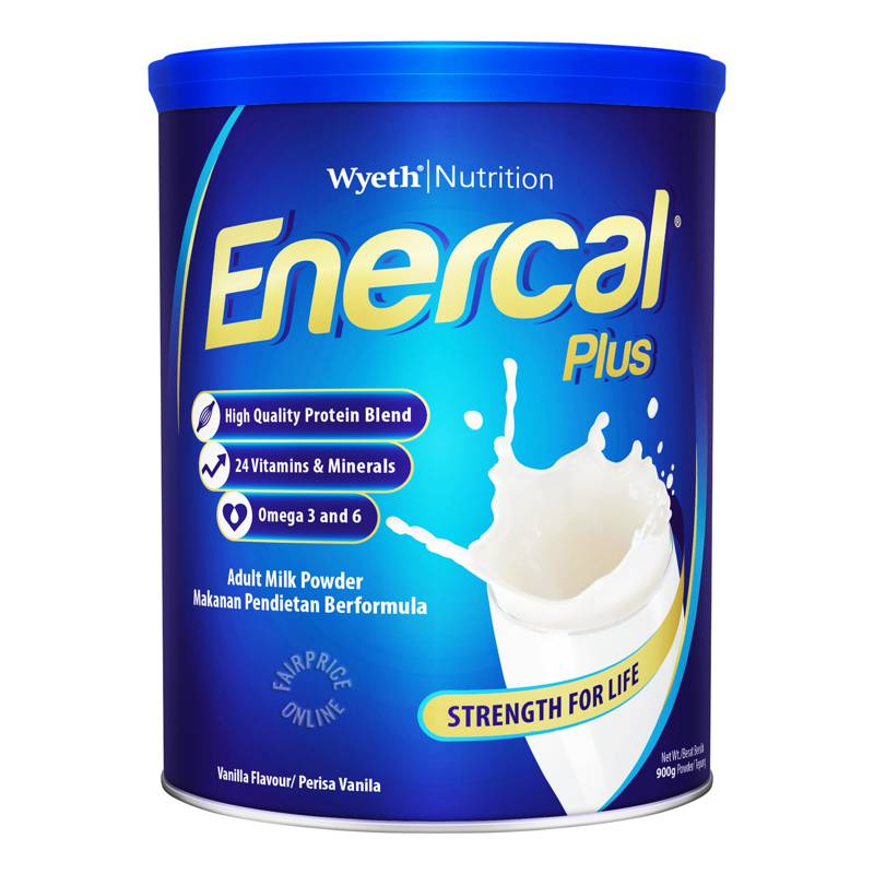 Wyeth Enercal Plus Adult Milk Formula - Nutritiously Balanced | NTUC ...