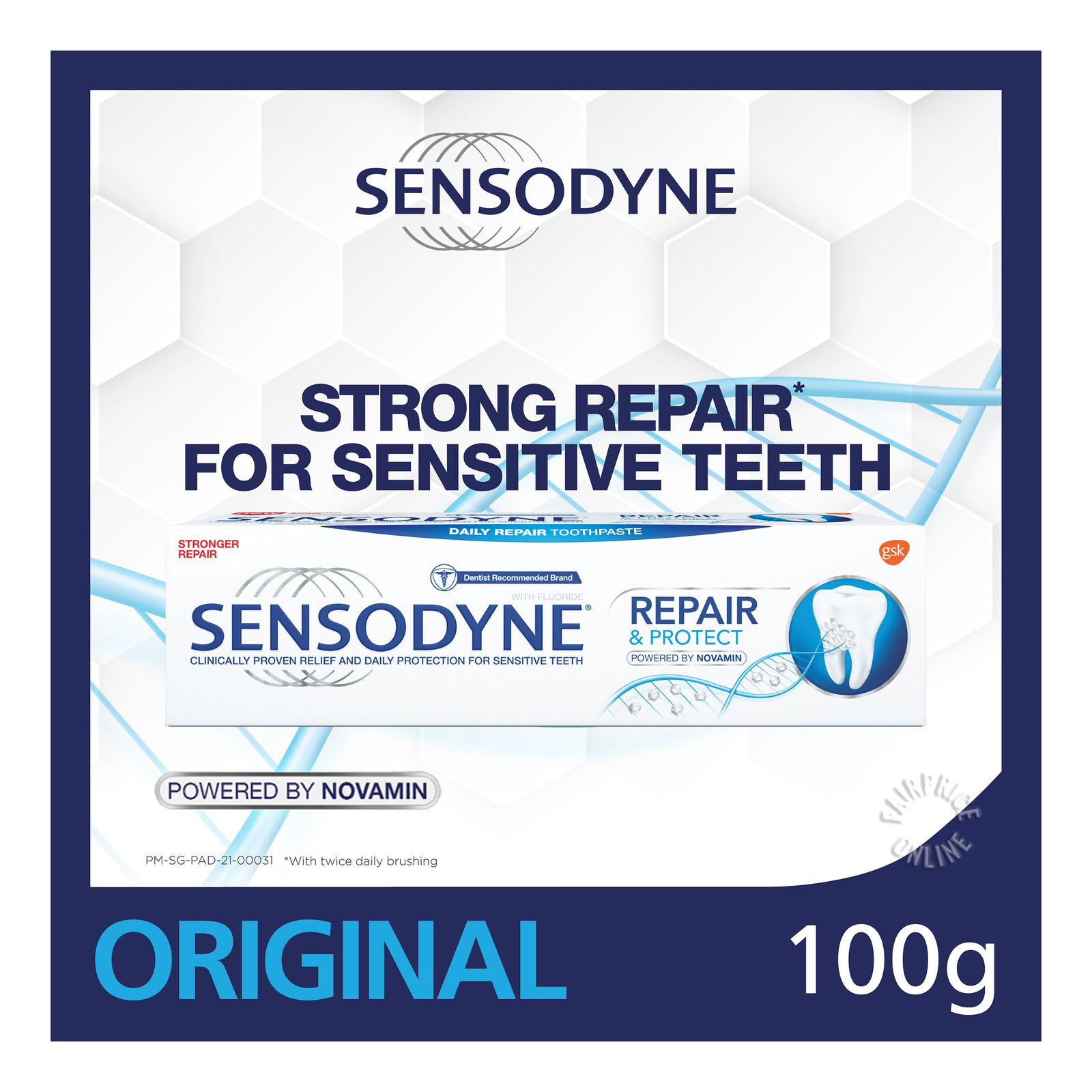 Sensodyne Toothpaste - Repair & Protect | NTUC FairPrice