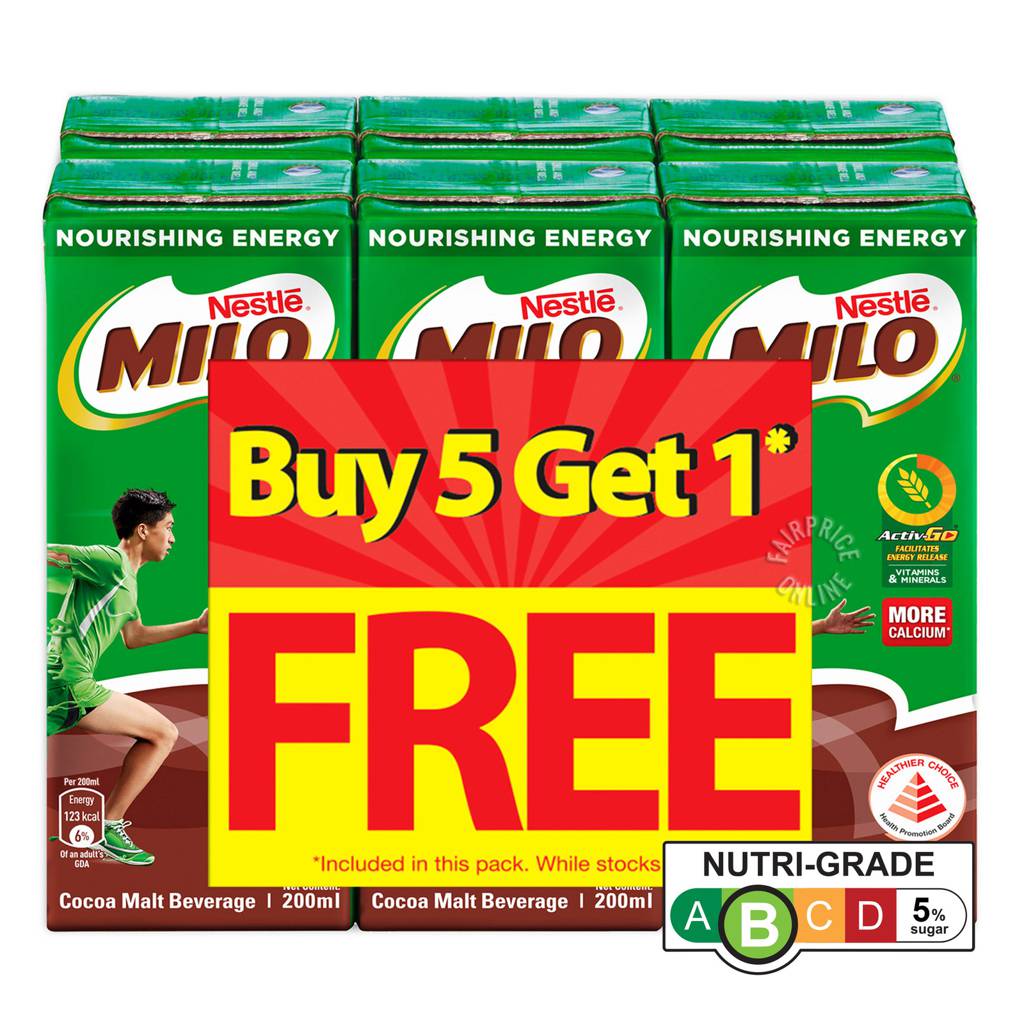 Milo Chocolate Malt UHT Packet Drink | NTUC FairPrice