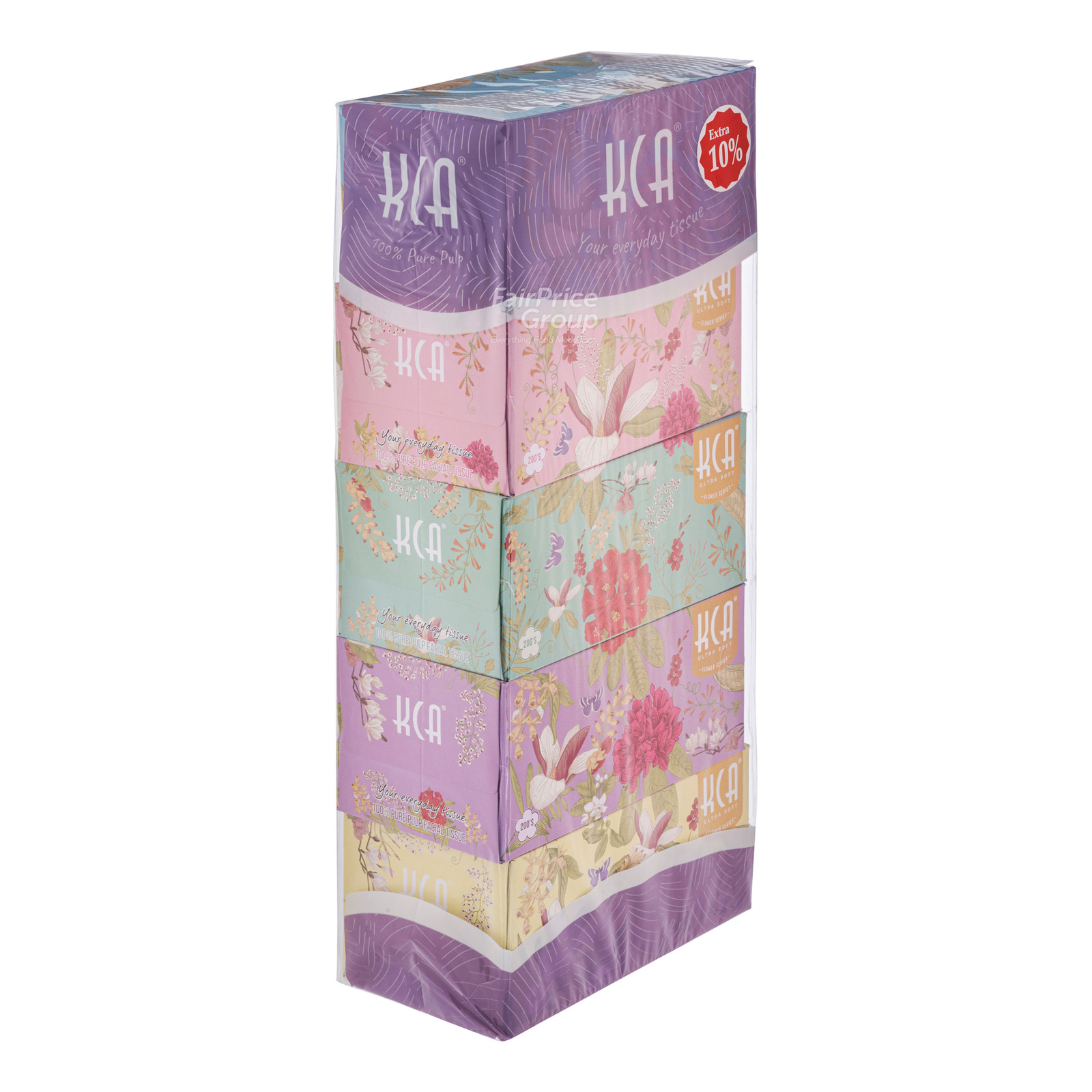 KCA Tissue Box - Facial (2ply) | NTUC FairPrice