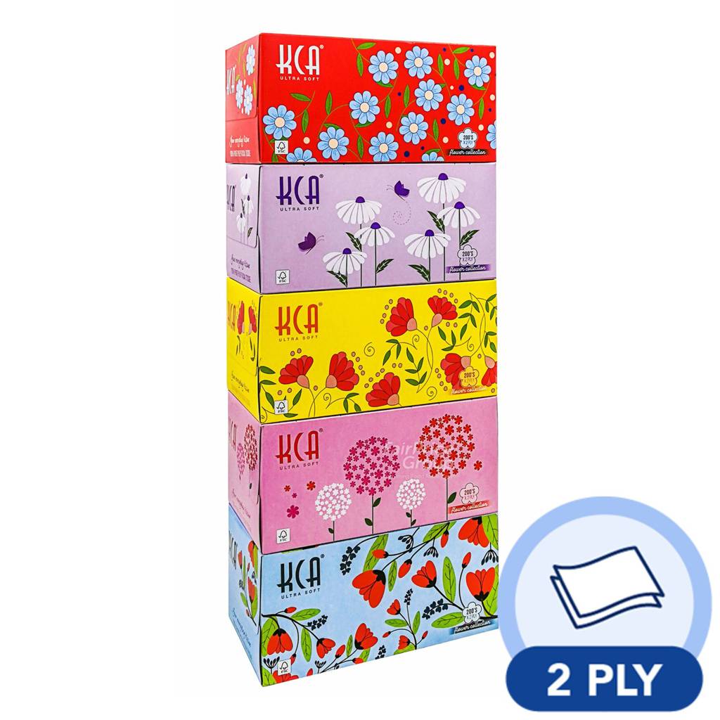 KCA Tissue Box - Facial (2ply) | NTUC FairPrice