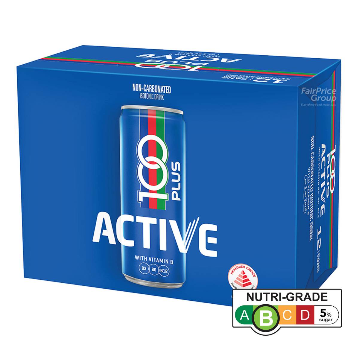 100 Plus Isotonic Can Drink - Active | NTUC FairPrice