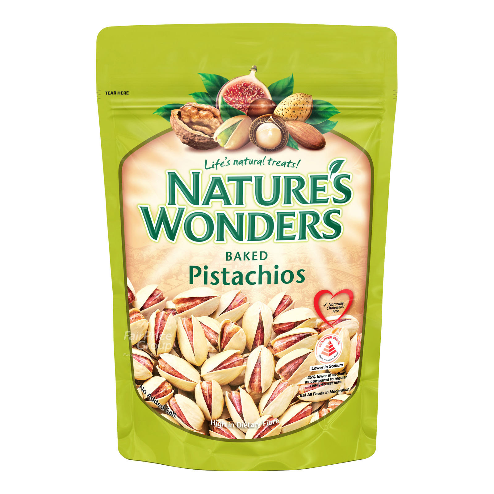 Nature's Wonders Baked Nuts - Pistachios | NTUC FairPrice