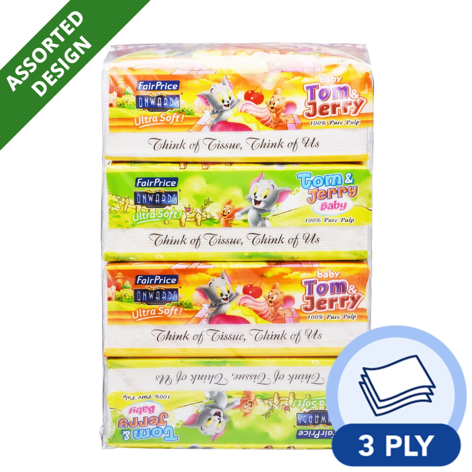 Onwards Facial Tissue - Ultra Soft | NTUC FairPrice