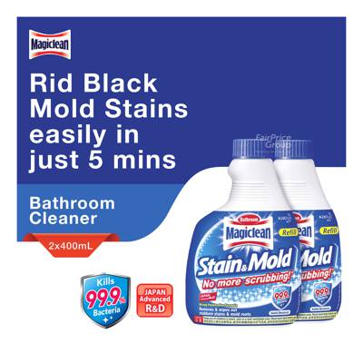 Magiclean Bathroom Stain & Mold Remover Refill | NTUC FairPrice