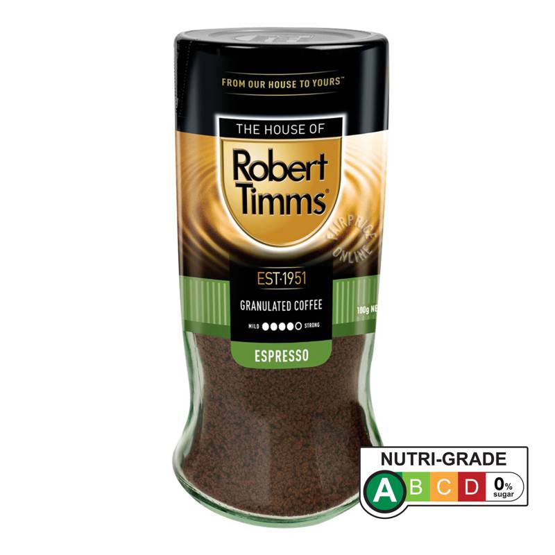 Robert Timms Roasted Granulated Coffee - Espresso | NTUC FairPrice