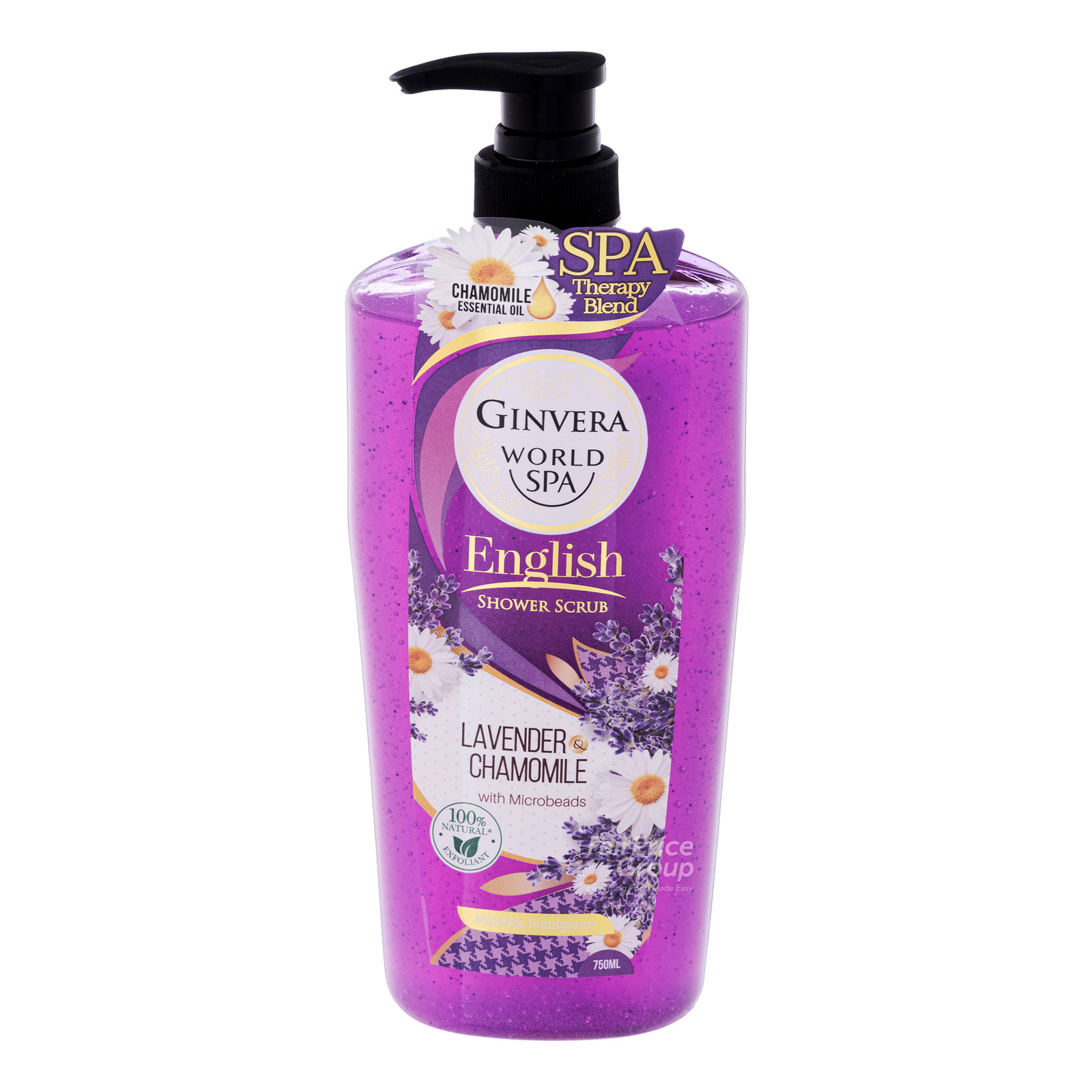 Ginvera World Spa Shower Scrub - English (Lavender & Chamomile) | NTUC ...