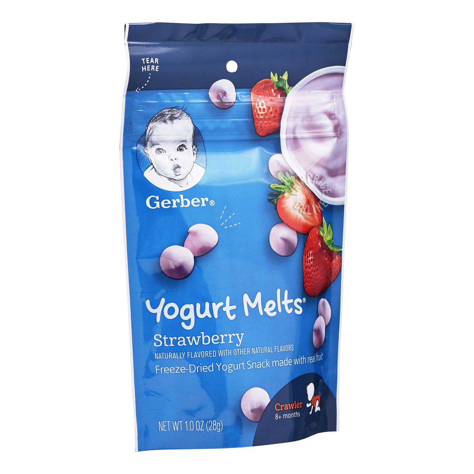 Gerber Graduates Baby Yogurt Melts - Strawberry | NTUC FairPrice