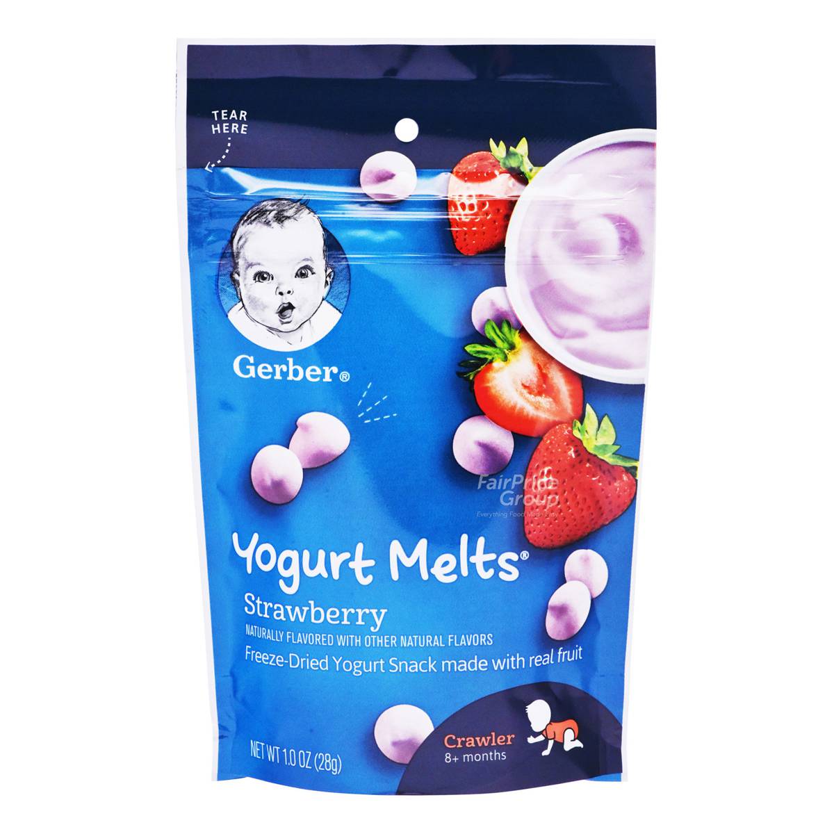 Gerber Graduates Baby Yogurt Melts - Strawberry | NTUC FairPrice