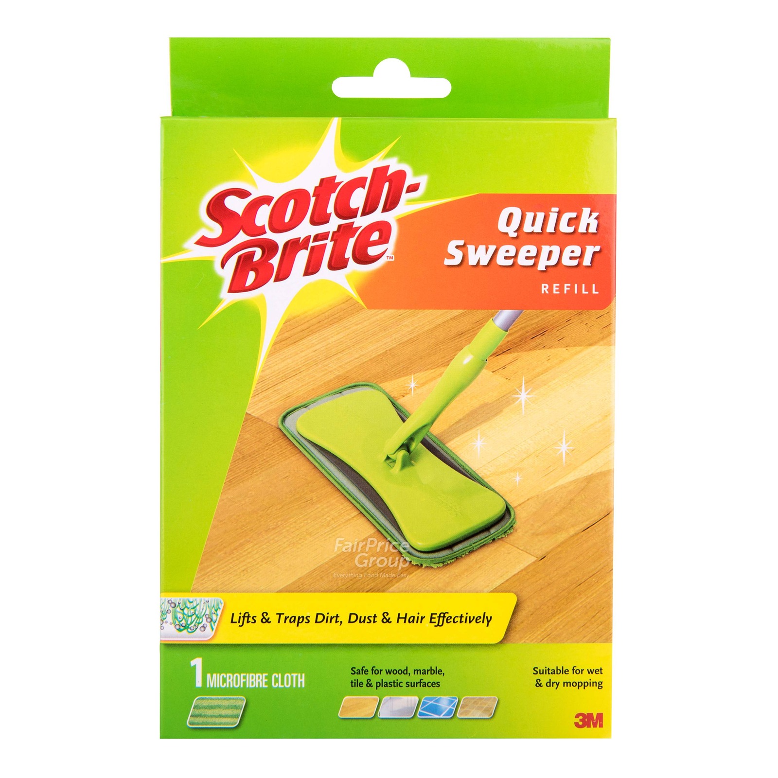 3M Scotch-Brite Quick Sweeper Refill | NTUC FairPrice