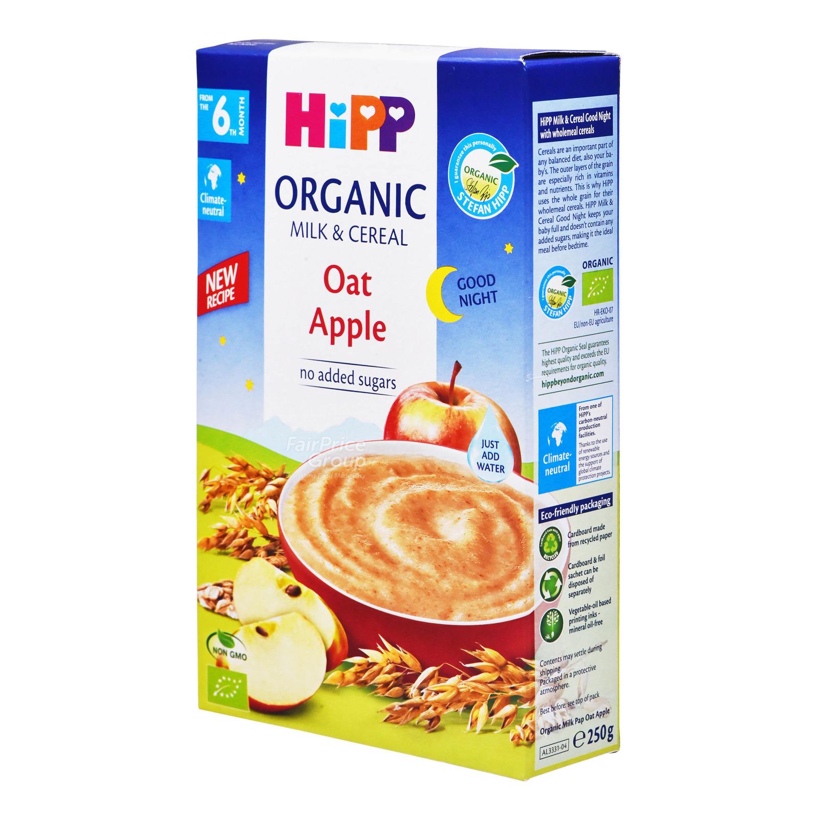 HiPP Organic Milk Pap - Good Night Oat Apple (6+ Months) | NTUC FairPrice
