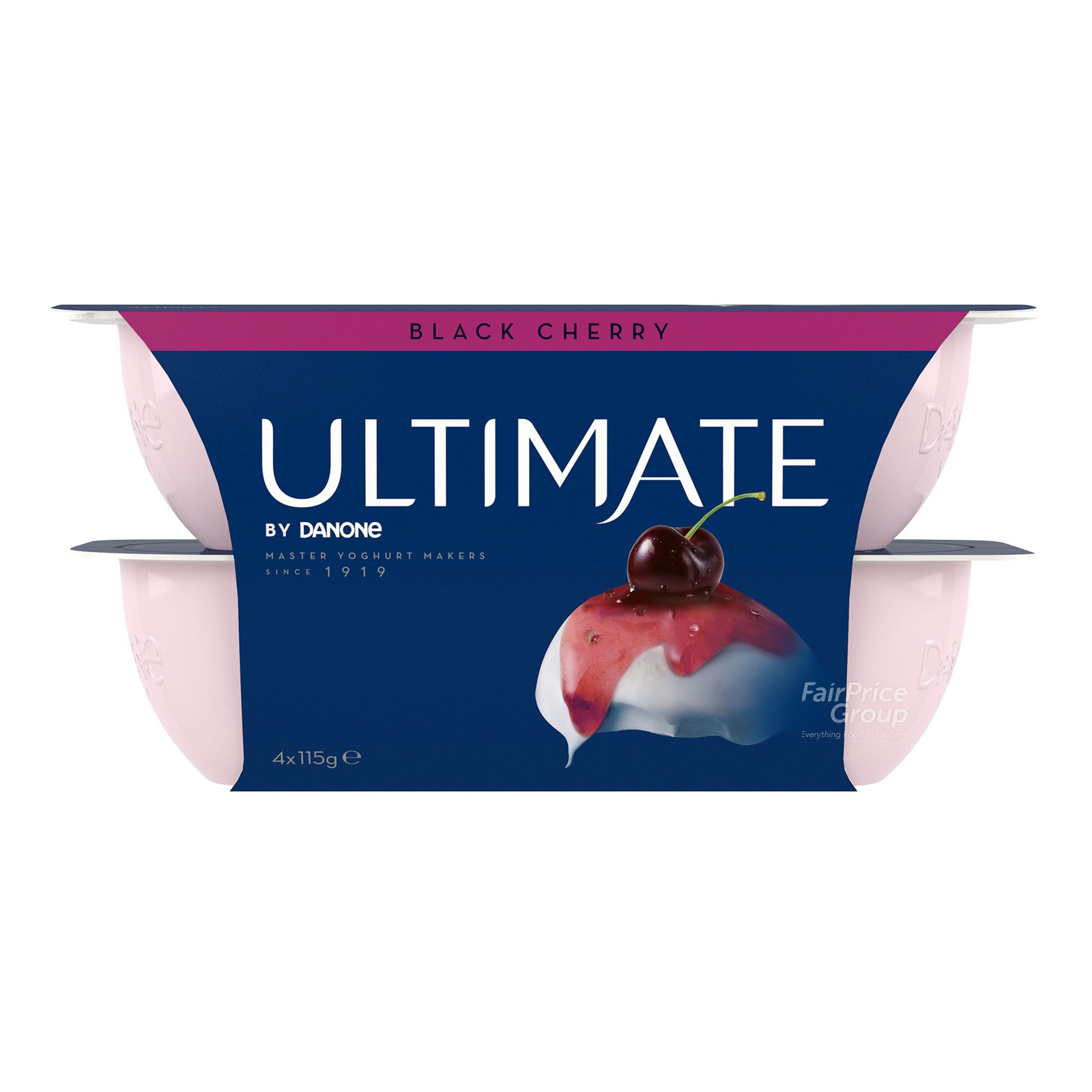 Danone Ultimate Yoghurt - Black Cherry | NTUC FairPrice