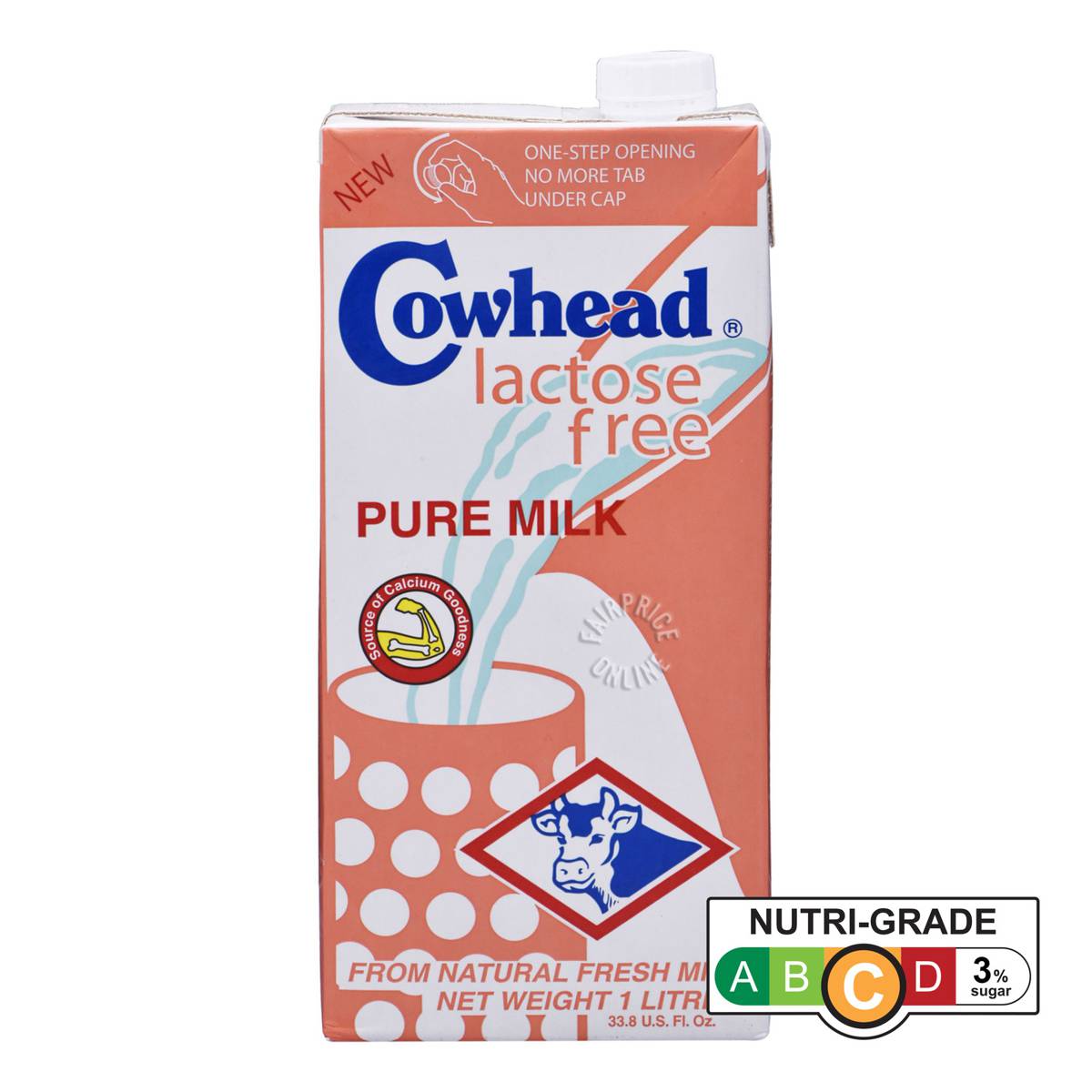 Cowhead UHT Milk - Lactose Free | NTUC FairPrice