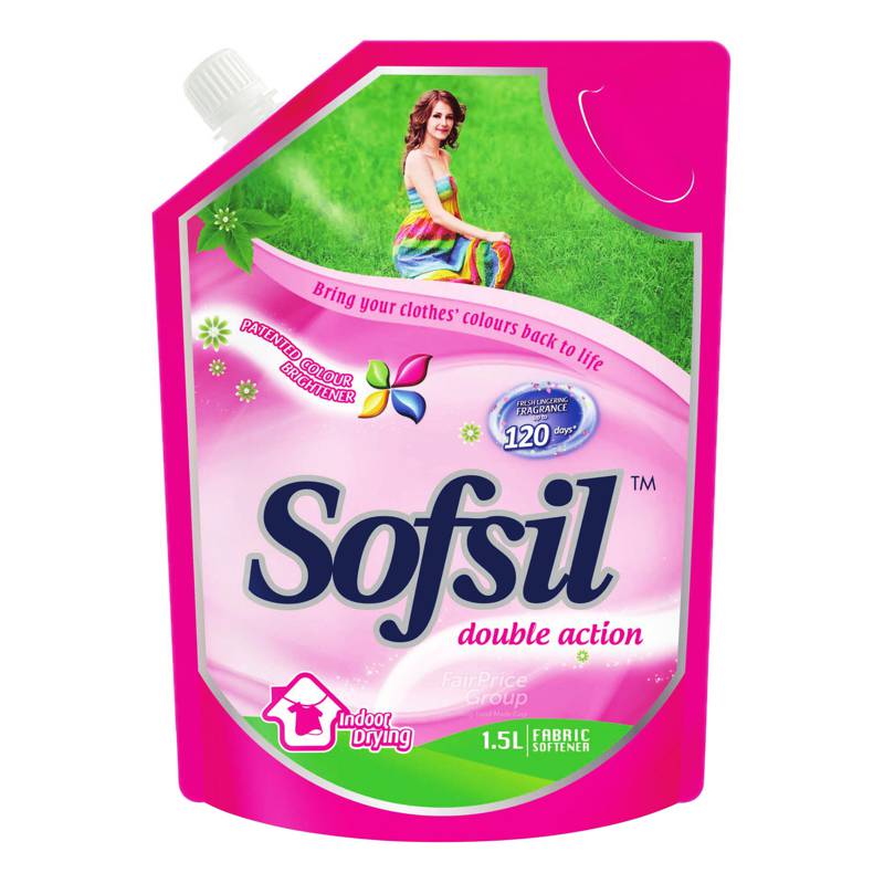Sofsil Fabric Softener Refill - Double-Action | NTUC FairPrice