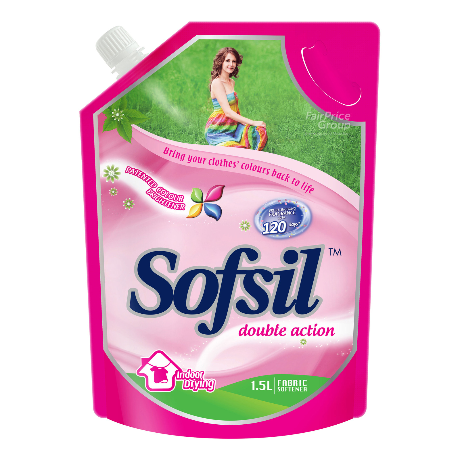 Sofsil Fabric Softener Refill - Double-Action | NTUC FairPrice