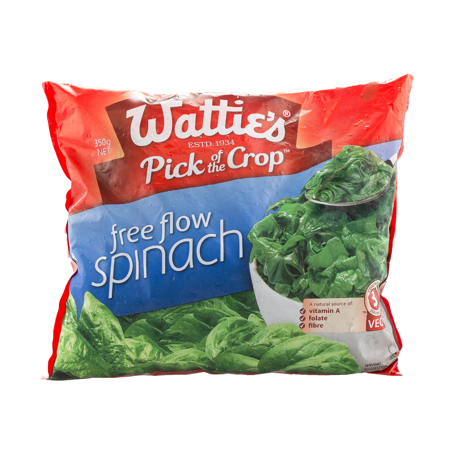 Watties Frozen Spinach | NTUC FairPrice