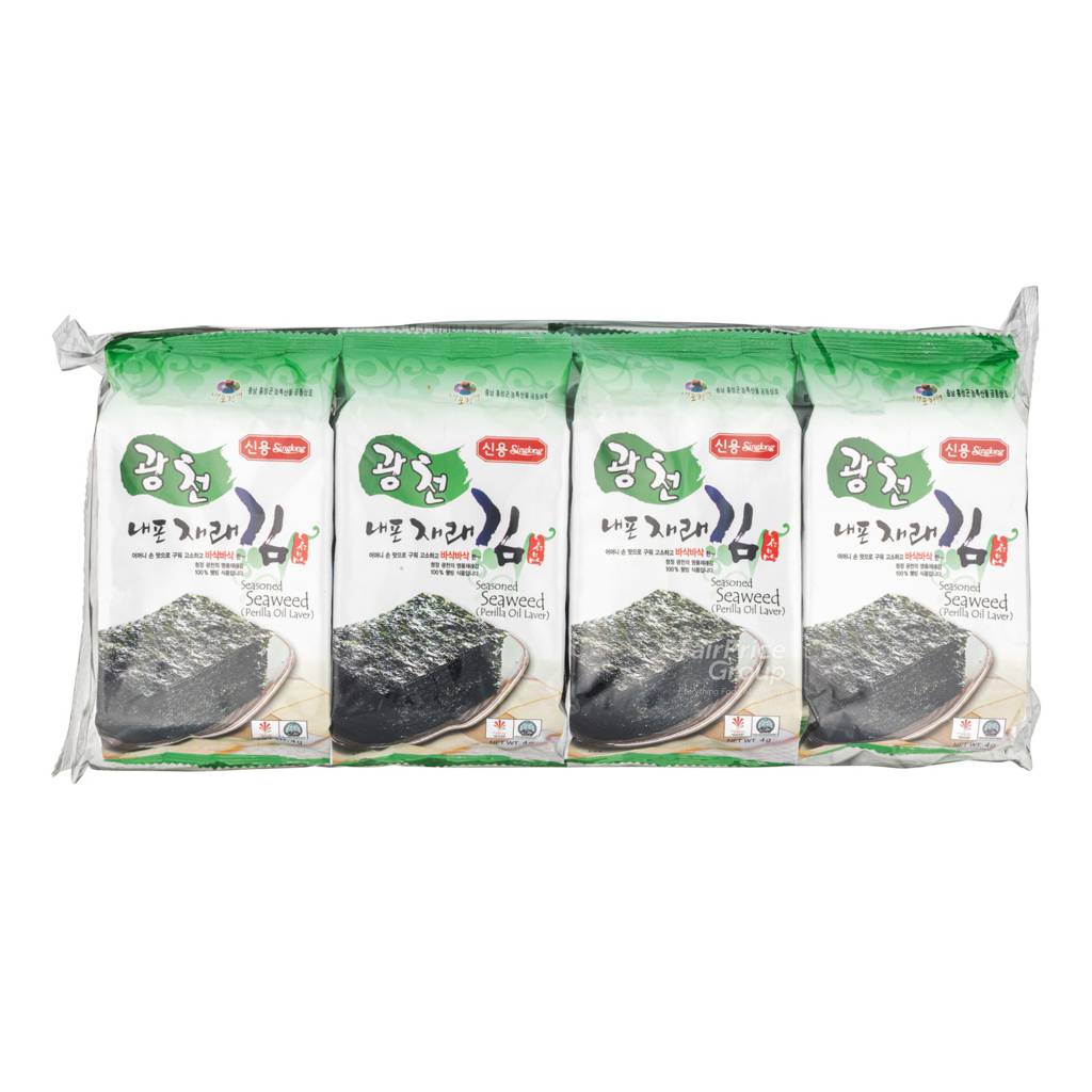 Singlong Seasoned Seaweed - Perilla Oil | NTUC FairPrice