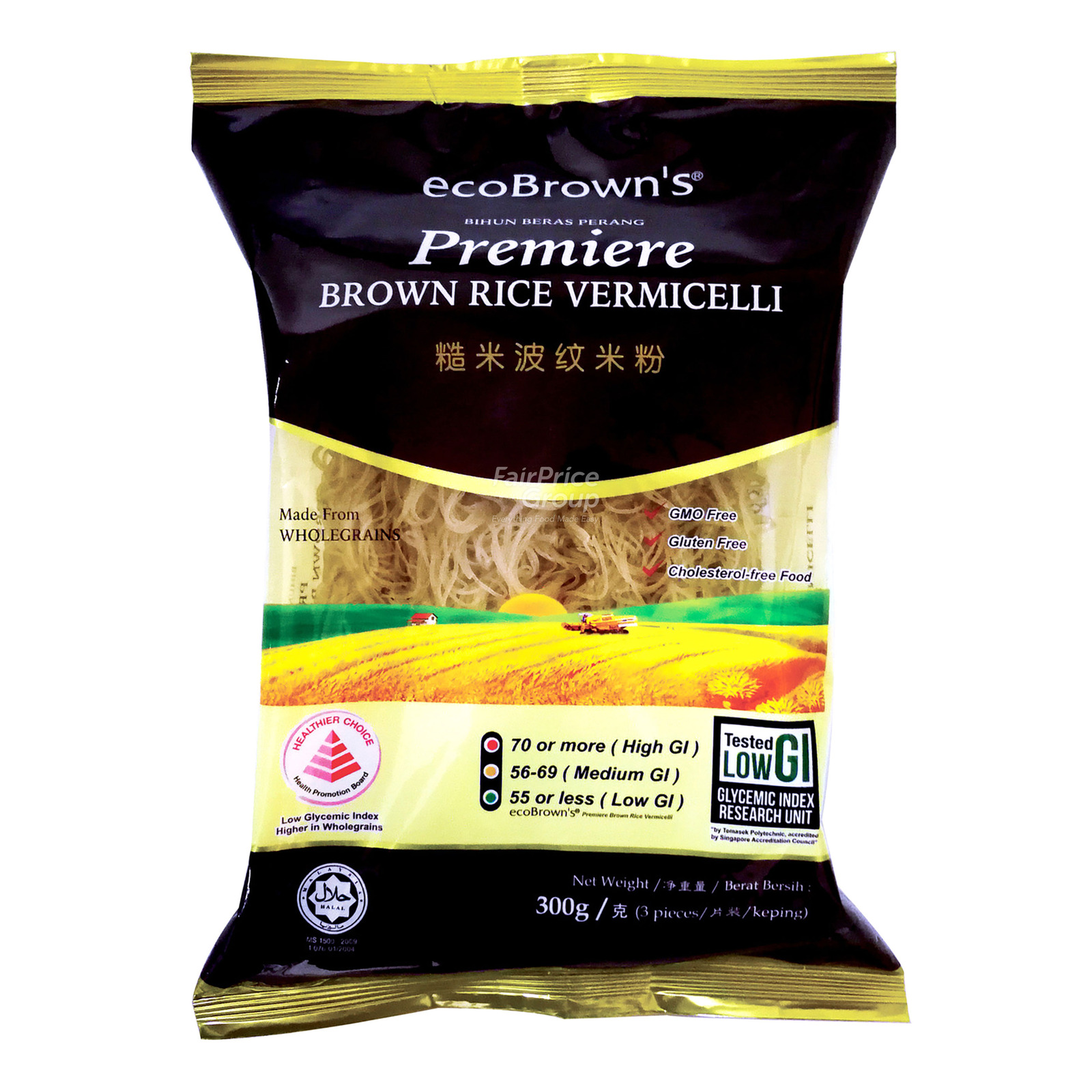 EcoBrown's Premiere Brown Rice Vermicelli | NTUC FairPrice