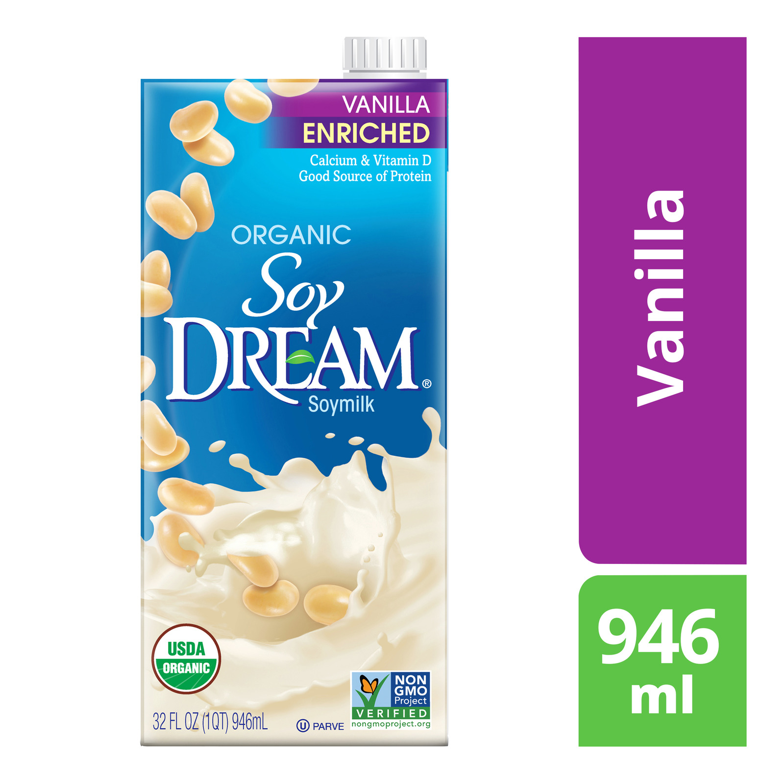 Soy Dream Organic Enriched Soymilk - Vanilla | NTUC FairPrice