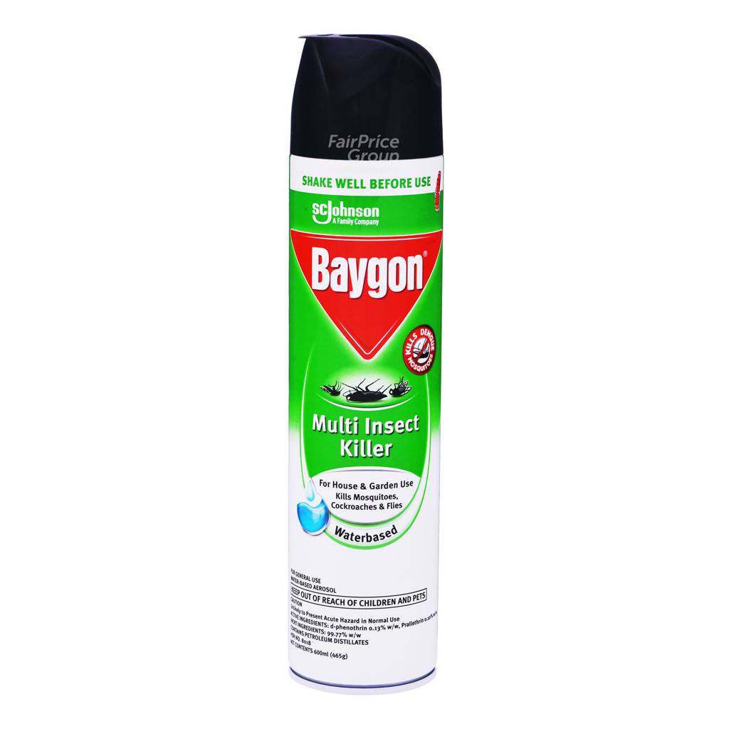 Baygon Multi Insect Killer - Waterbased | NTUC FairPrice