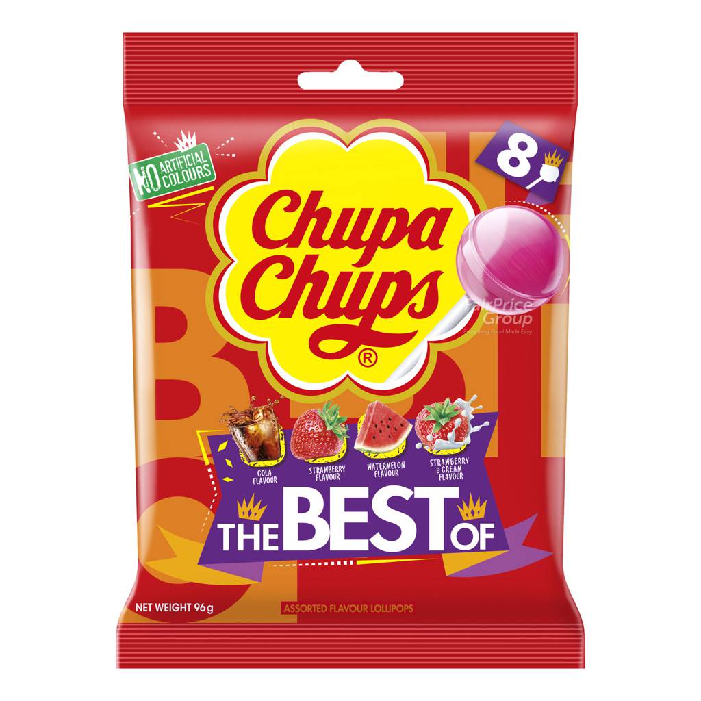 Chupa Chups Lollipops - The Best Of (Assorted) | NTUC FairPrice