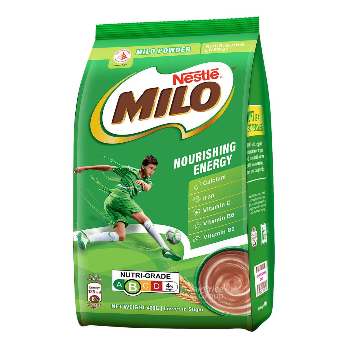 Milo Chocolate Malt Drink Powder with Milk - Regular | NTUC FairPrice