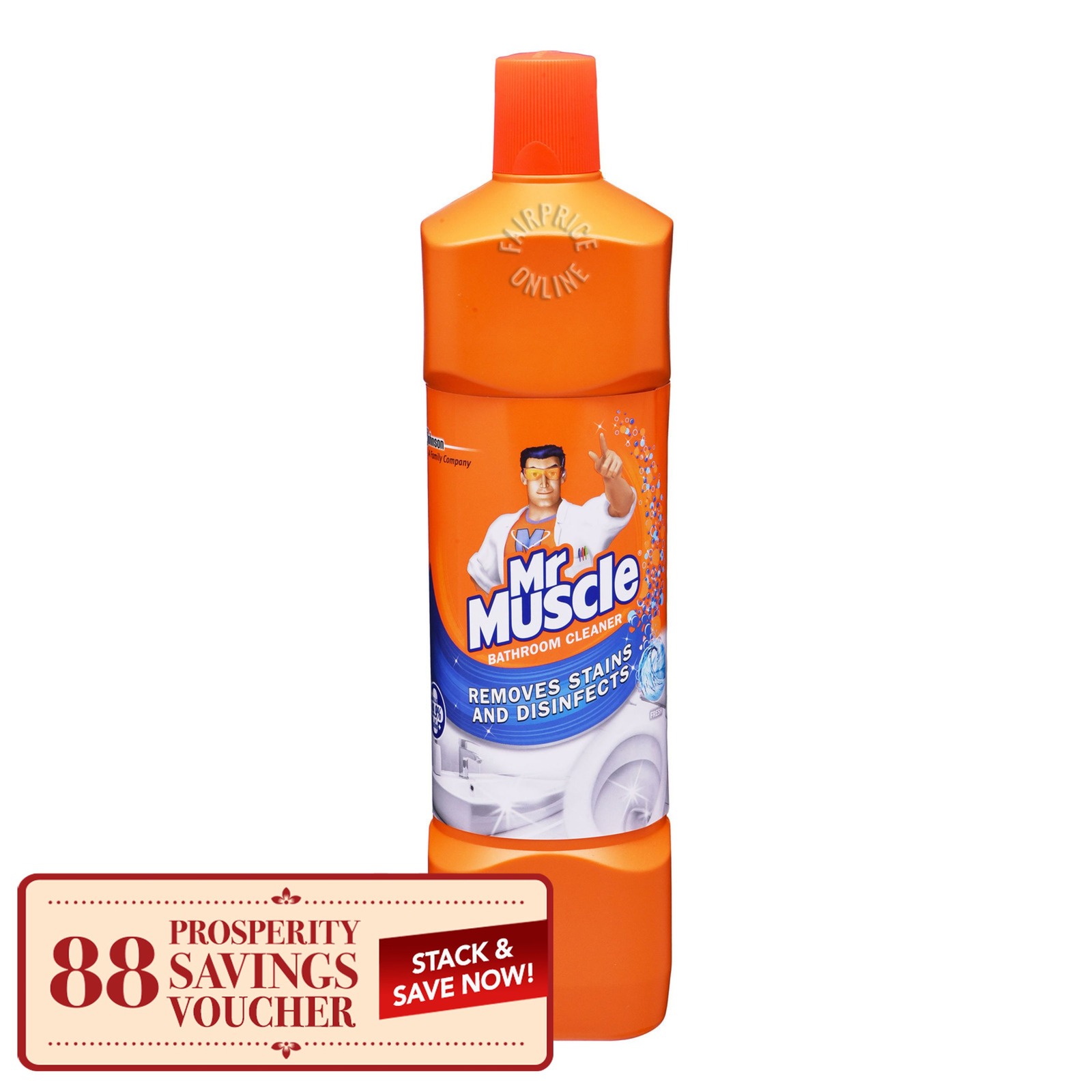 Mr Muscle Bathroom Cleaner - Stain Remover | NTUC FairPrice