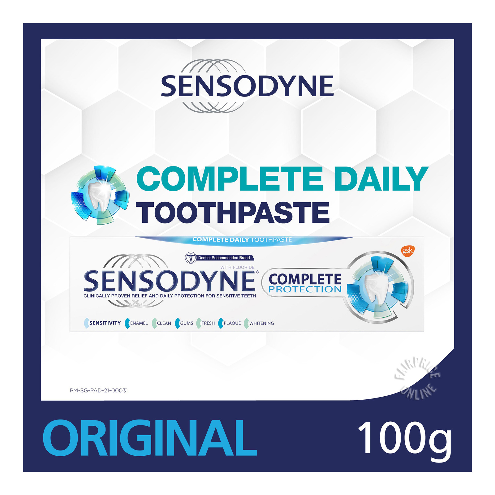 Sensodyne Toothpaste - Complete Protection | NTUC FairPrice