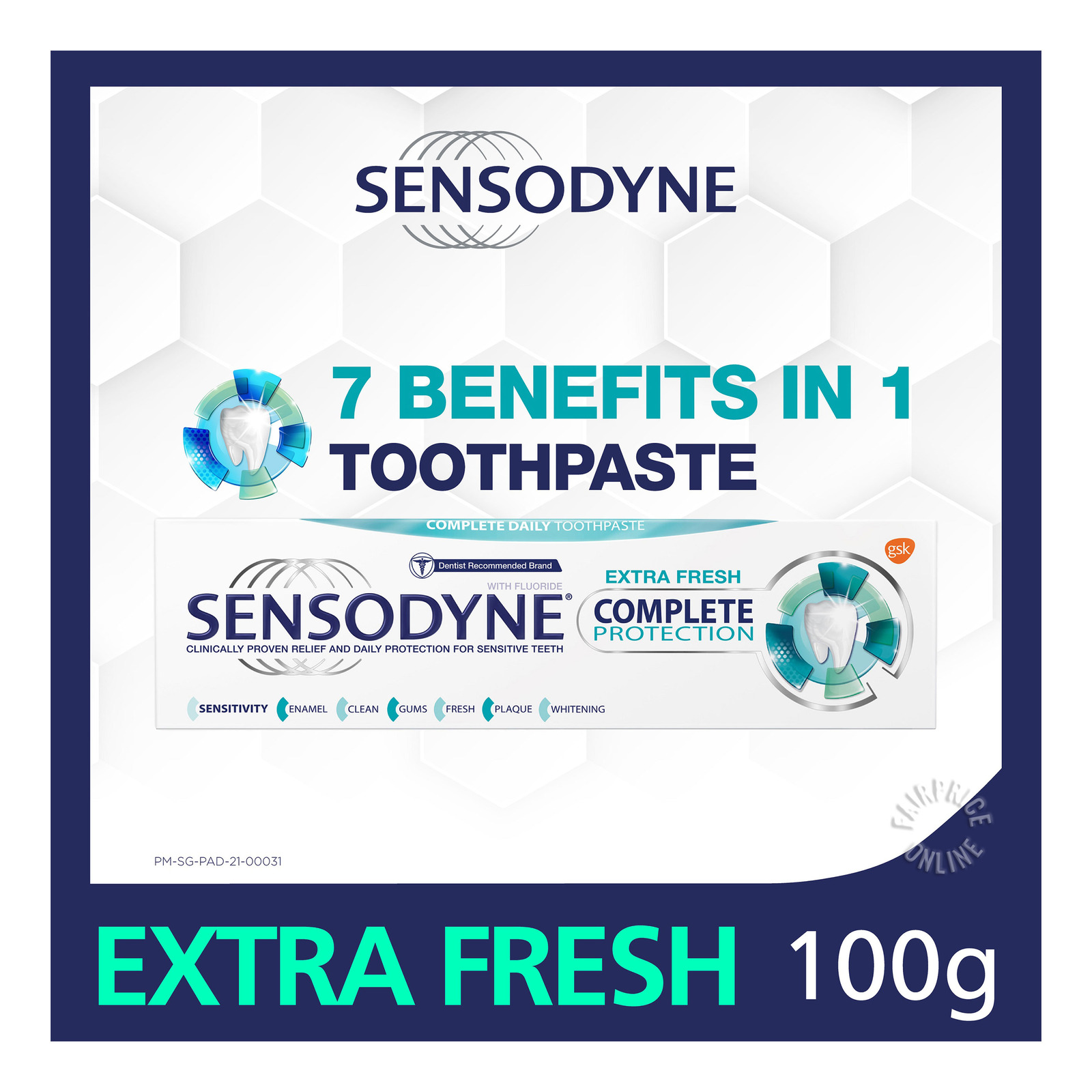 Sensodyne Toothpaste - Complete Protection (Extra Fresh) | NTUC FairPrice