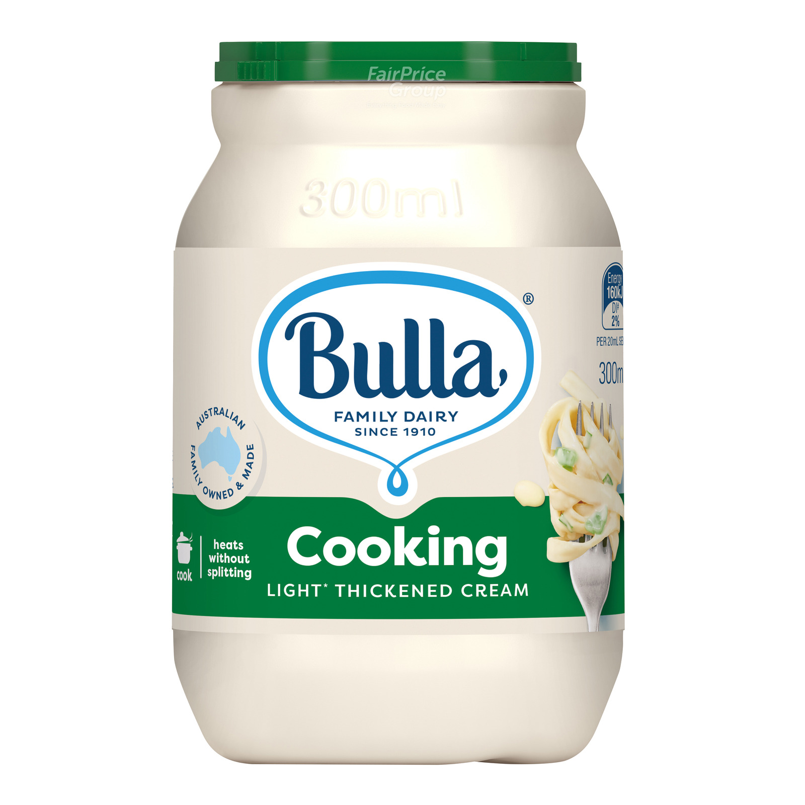Bulla Thickened Cream - Cooking (Light) | NTUC FairPrice
