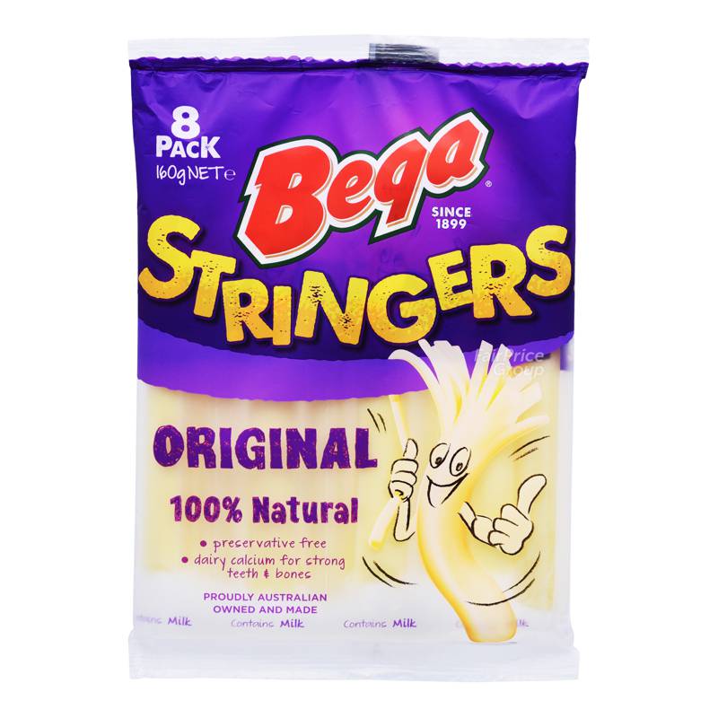 Bega Stringers Cheese Sticks - Original | NTUC FairPrice