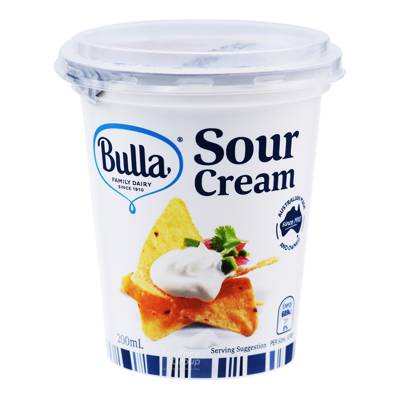 Bulla Sour Cream - Original | NTUC FairPrice