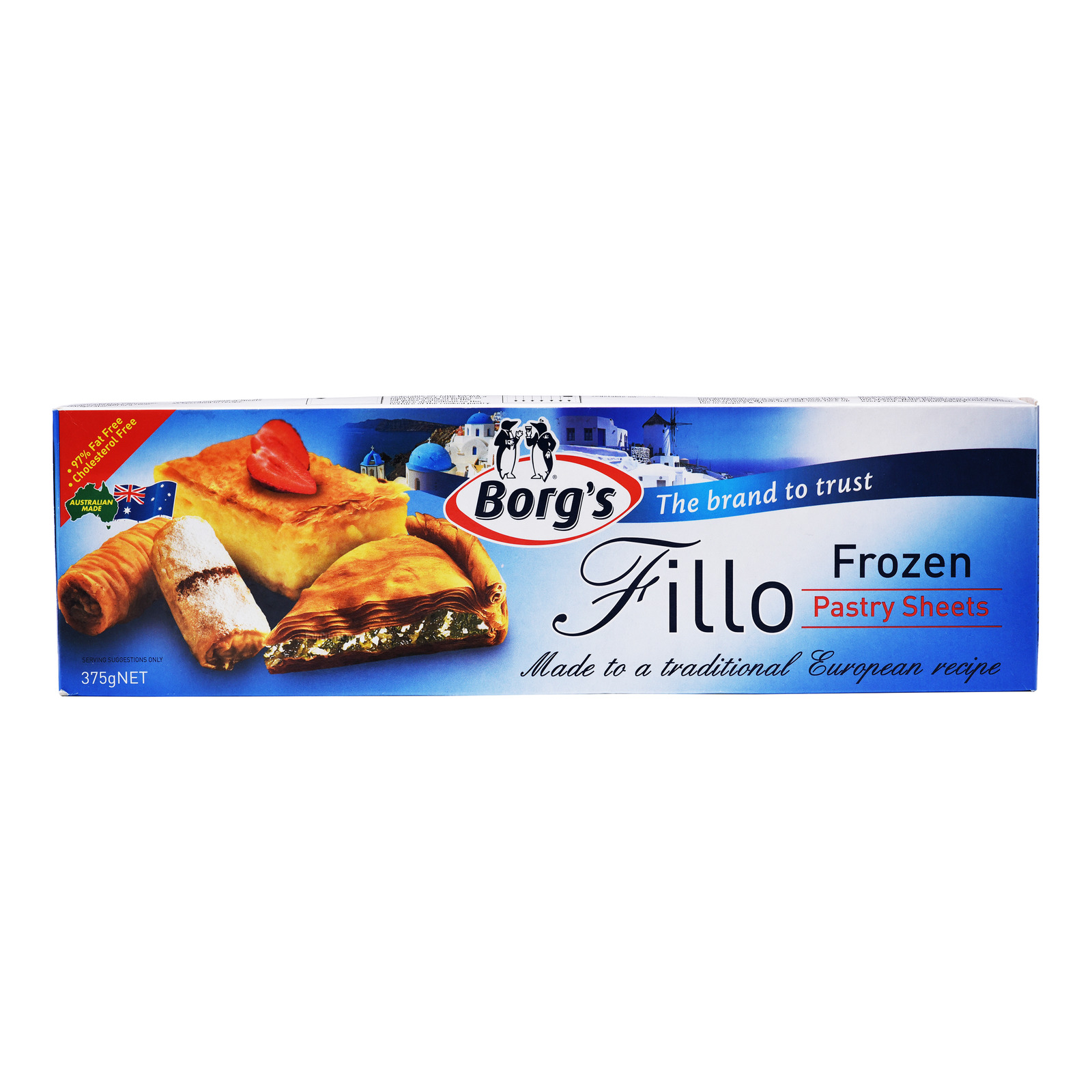 Borg's Frozen Puff Pastry Sheets - Fillo | NTUC FairPrice