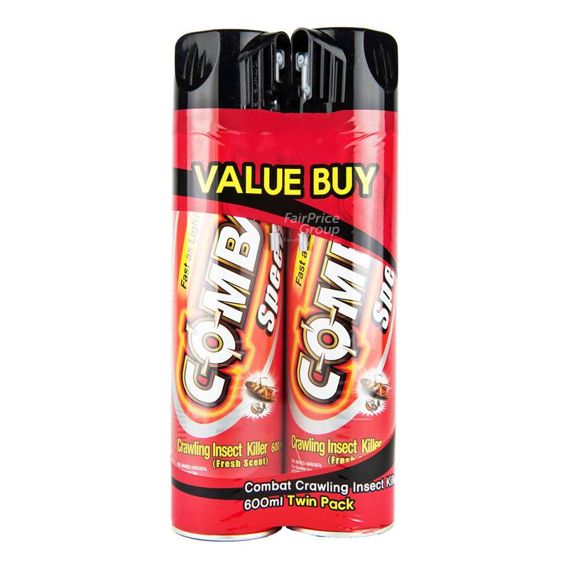 Combat Insect Killer Spray - Crawling (Fresh Scent) | NTUC FairPrice