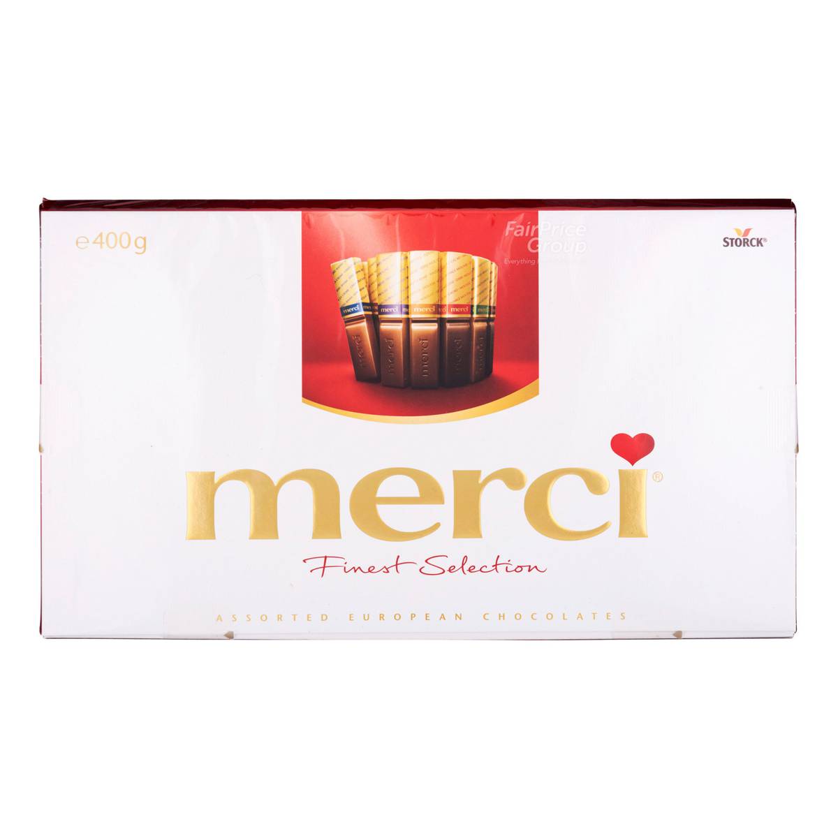 Merci Finest Selection European Chocolate - Assorted (Red) | NTUC FairPrice