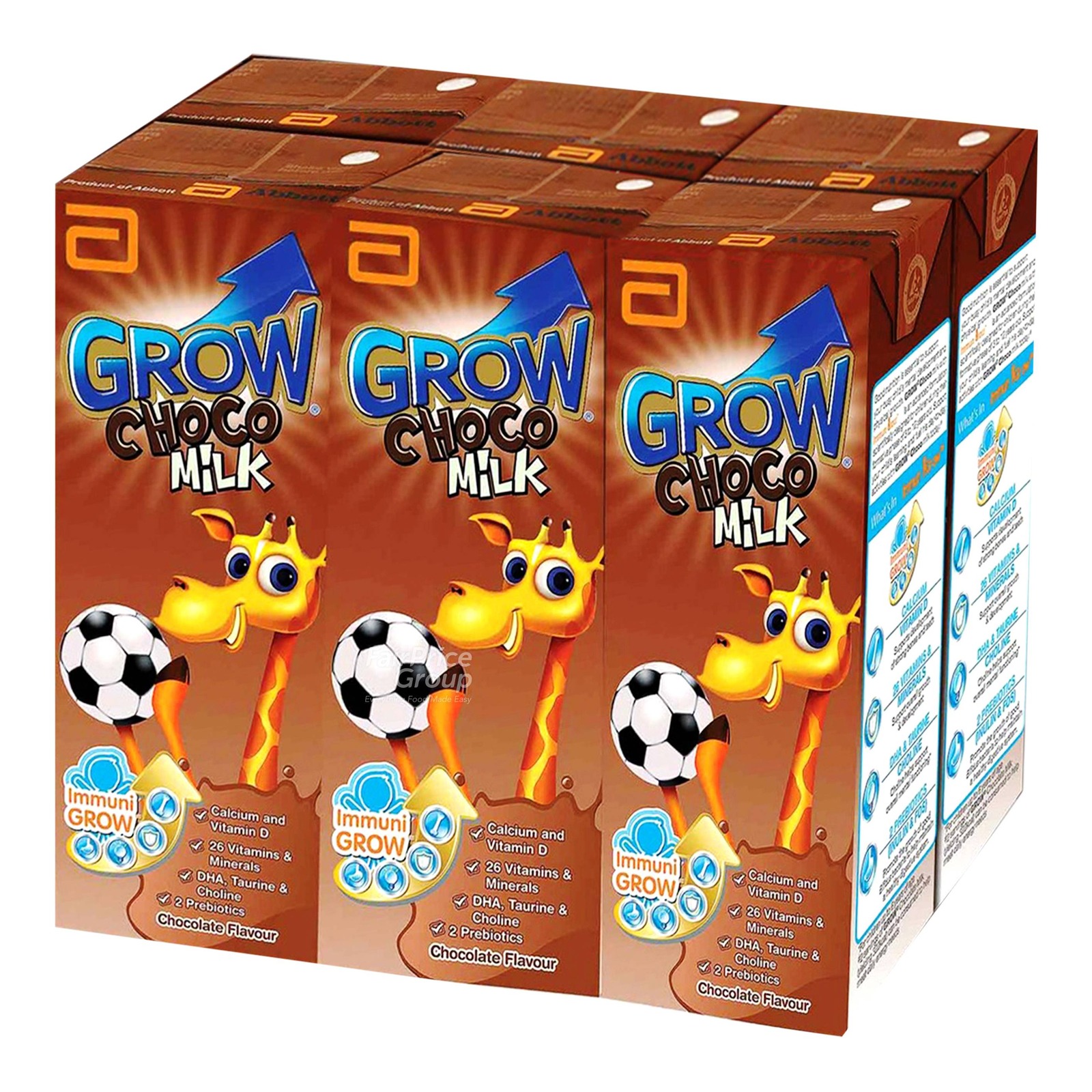 Abbott Grow Ready To Drink Packet Milk - Chocolate | NTUC FairPrice
