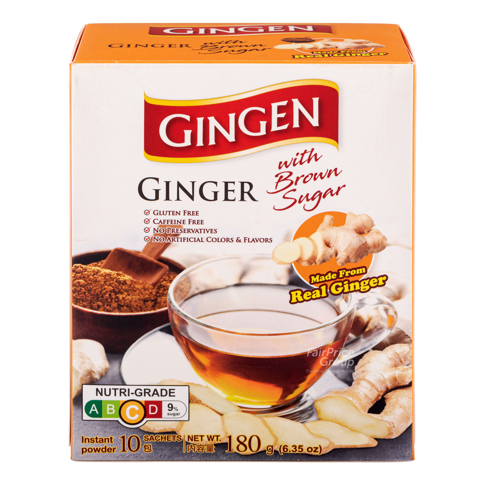 Gingen Instant Ginger Powder Brown Sugar Ntuc Fairprice