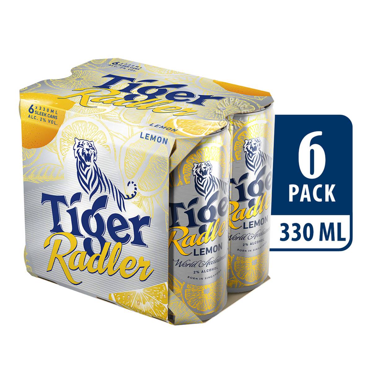 Tiger Radler Can Beer - Lemon | NTUC FairPrice