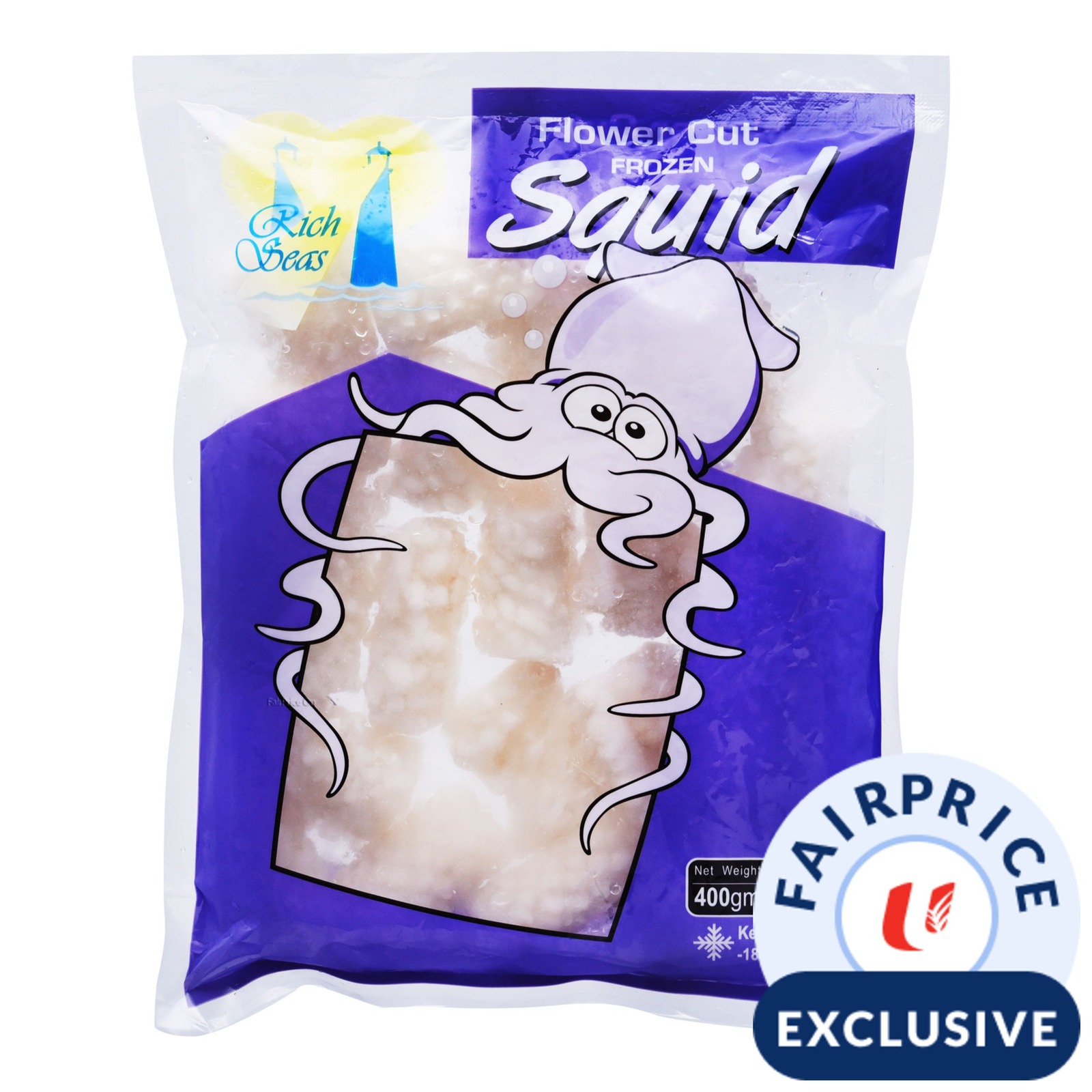 Rich Seas Frozen Squid - Flower Cut | NTUC FairPrice