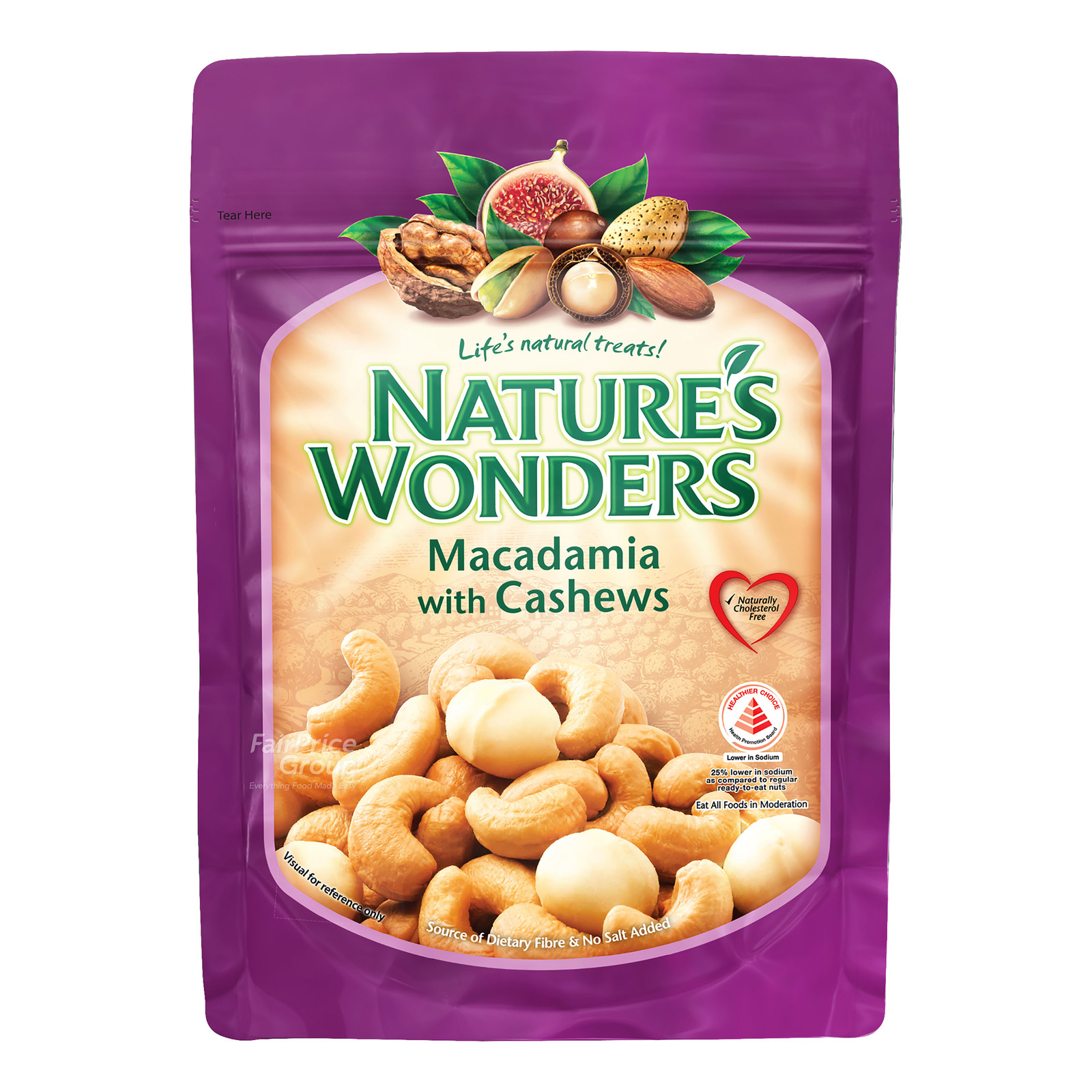 Nature's Wonders Nuts Mix - Macadamia & Cashews | NTUC FairPrice