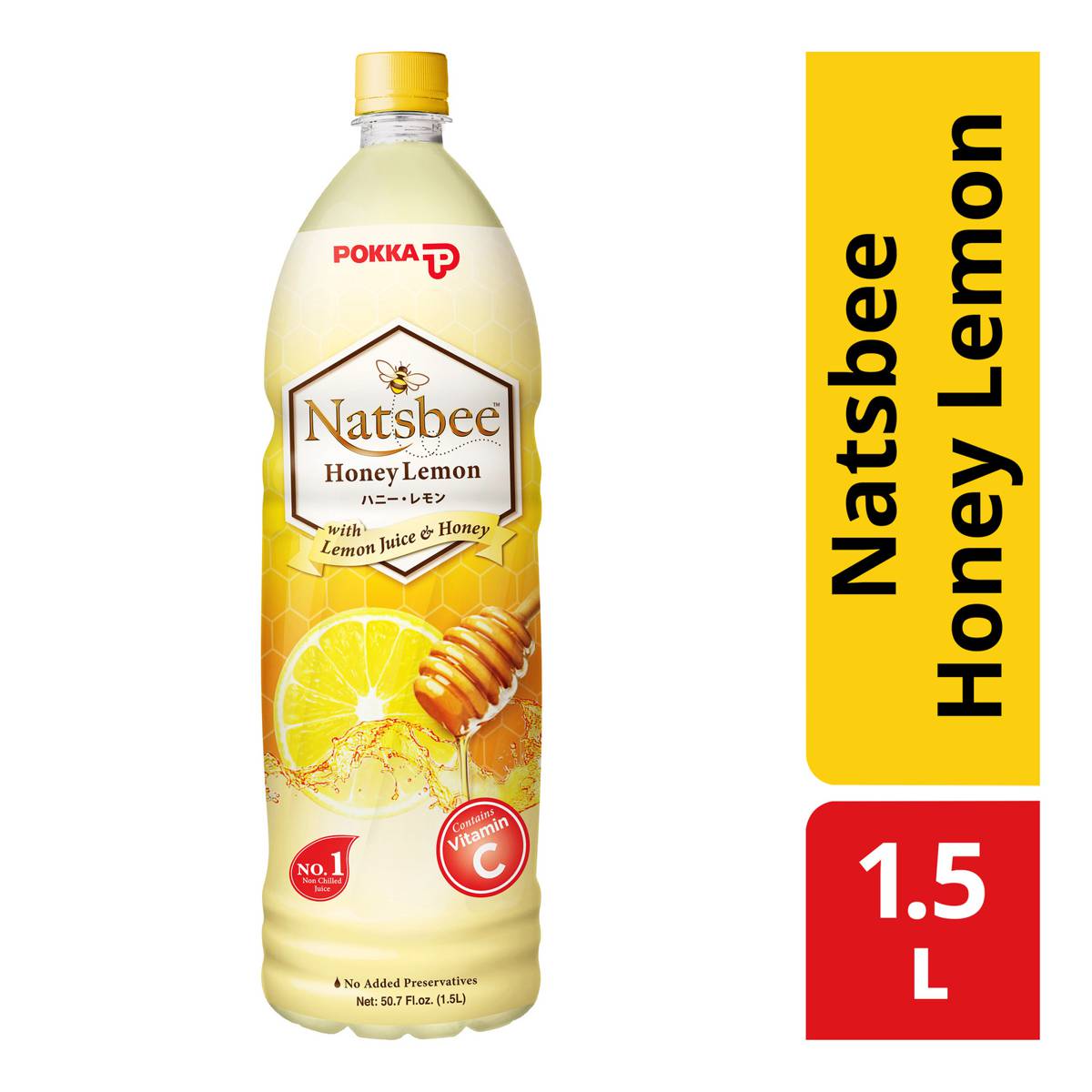 Pokka Bottle Drink - Natsbee Honey Lemon | NTUC FairPrice