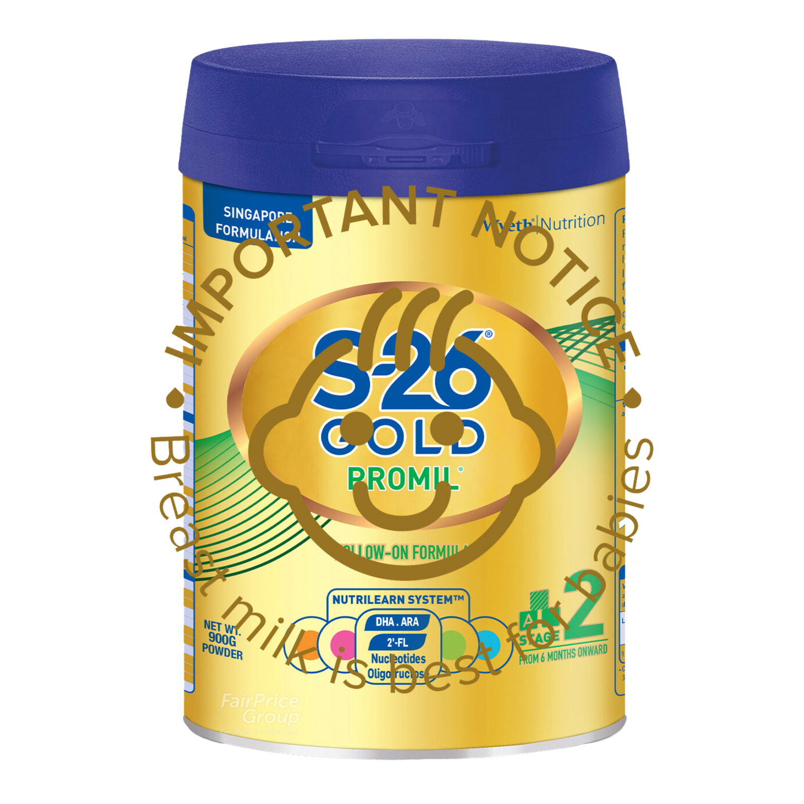 Wyeth S26 Promil Gold Follow On Milk Formula - Stage 2 | NTUC FairPrice