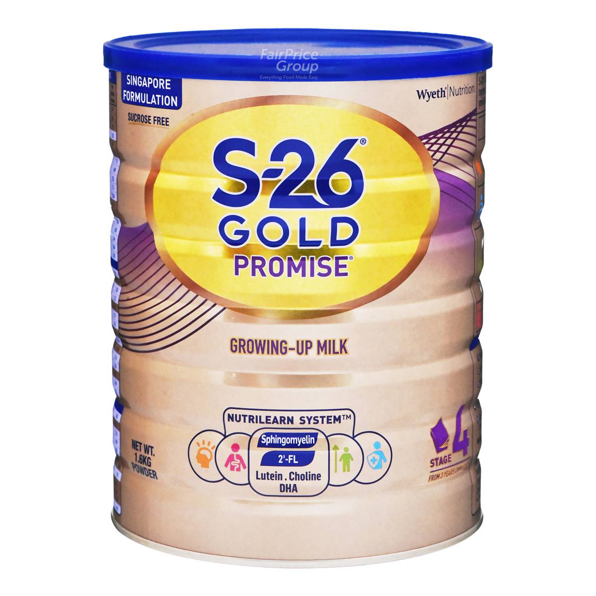 Wyeth S26 Promise Gold Grow Up Milk Formula - Step 4 | NTUC FairPrice
