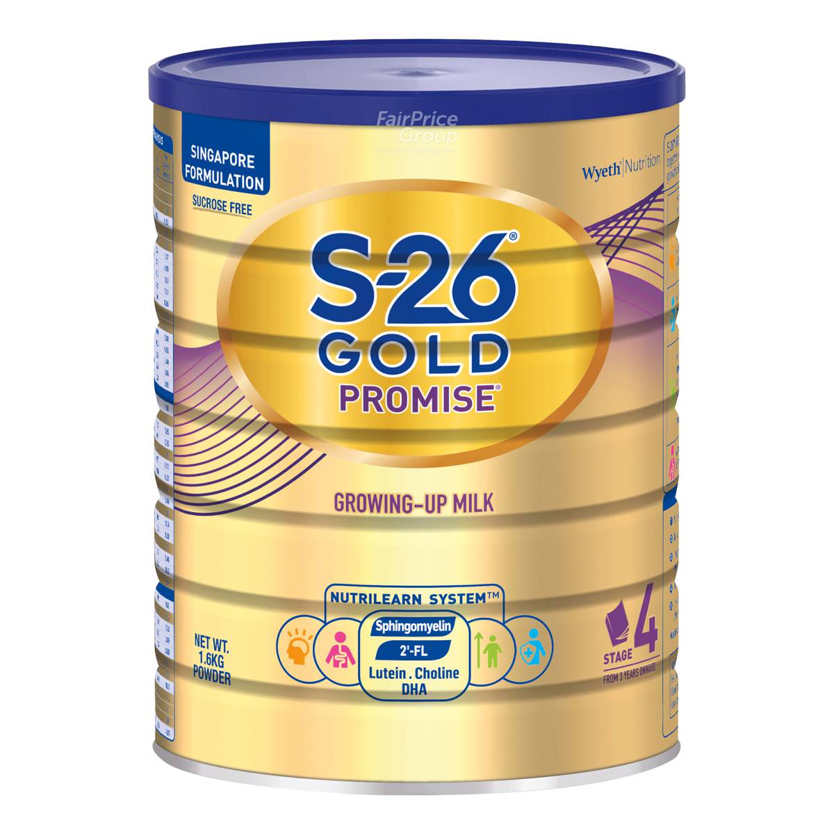 Wyeth S26 Promise Gold Grow Up Milk Formula - Step 4 | NTUC FairPrice
