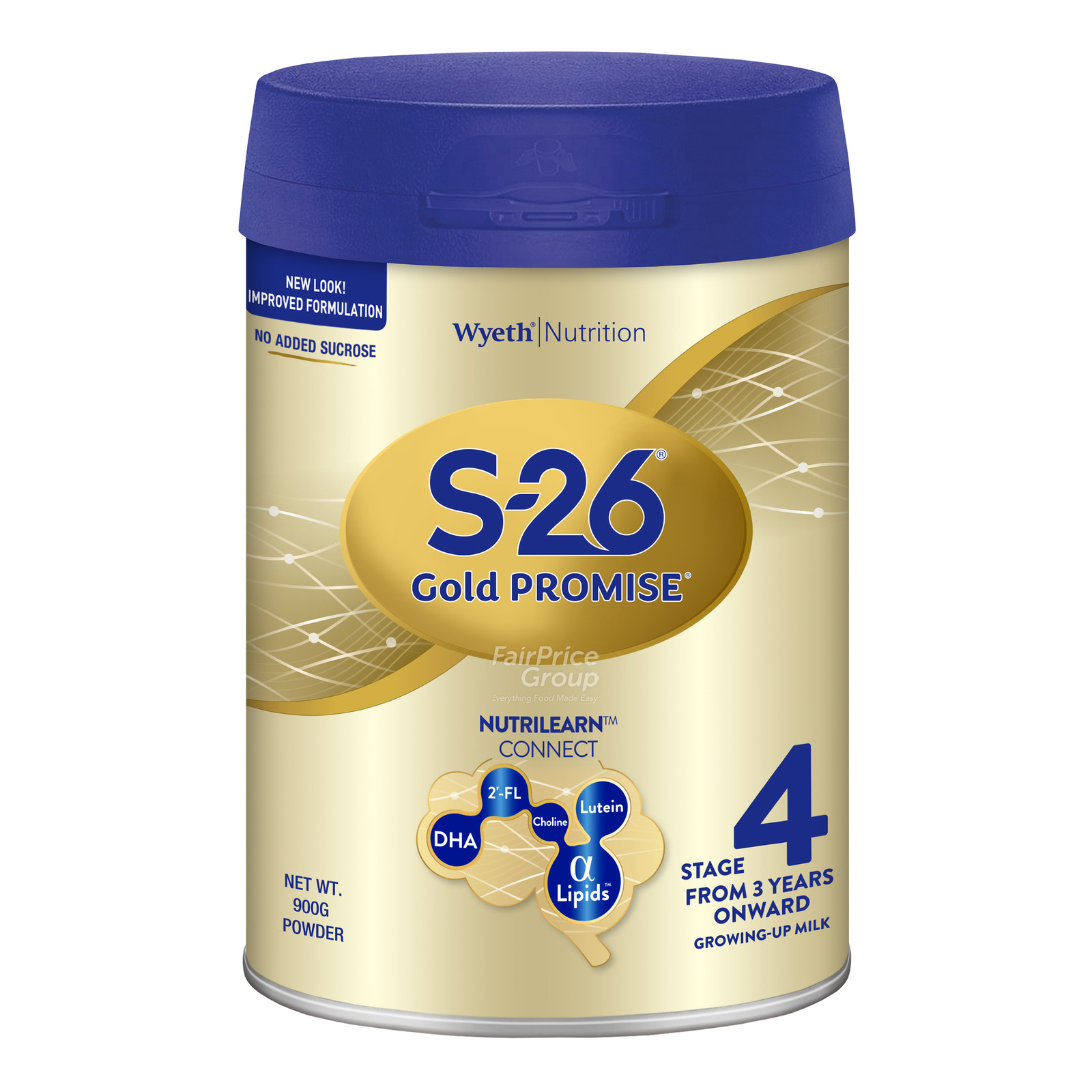 Wyeth S26 Promise Gold Grow Up Milk Formula - Stage 4 | NTUC FairPrice