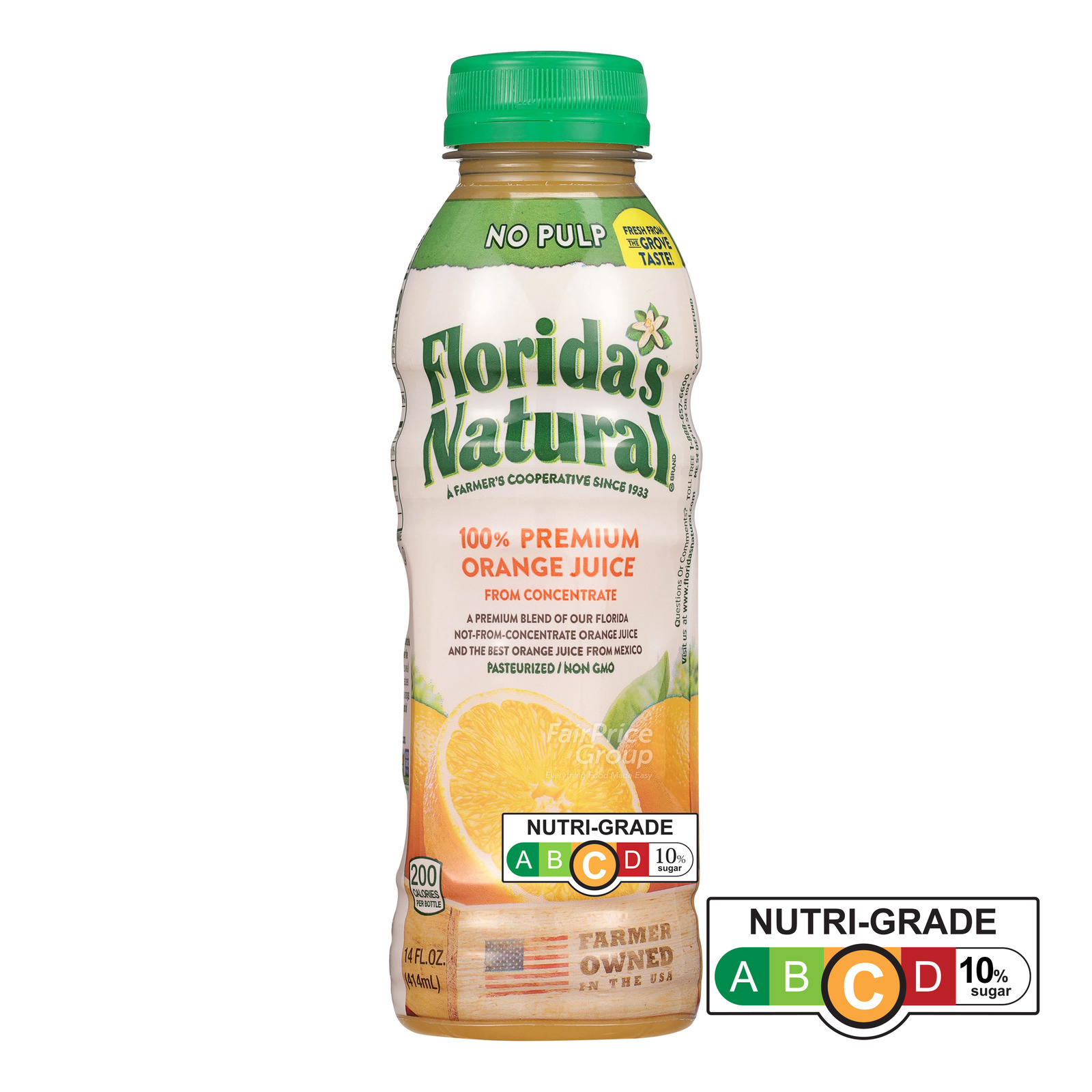 Florida's Natural 100% Fresh Bottle Juice - Orange | NTUC FairPrice