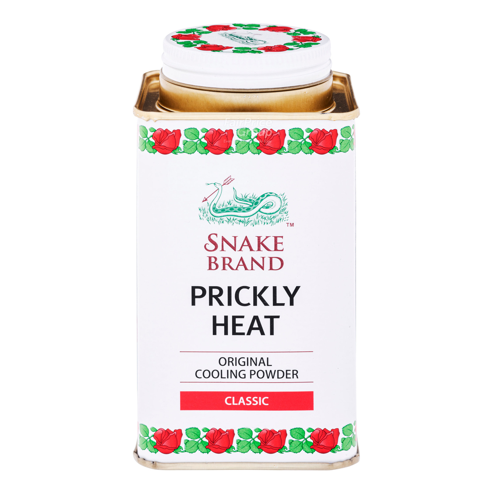 Snake Brand Prickly Heat Cooling Powder - Classic | NTUC FairPrice